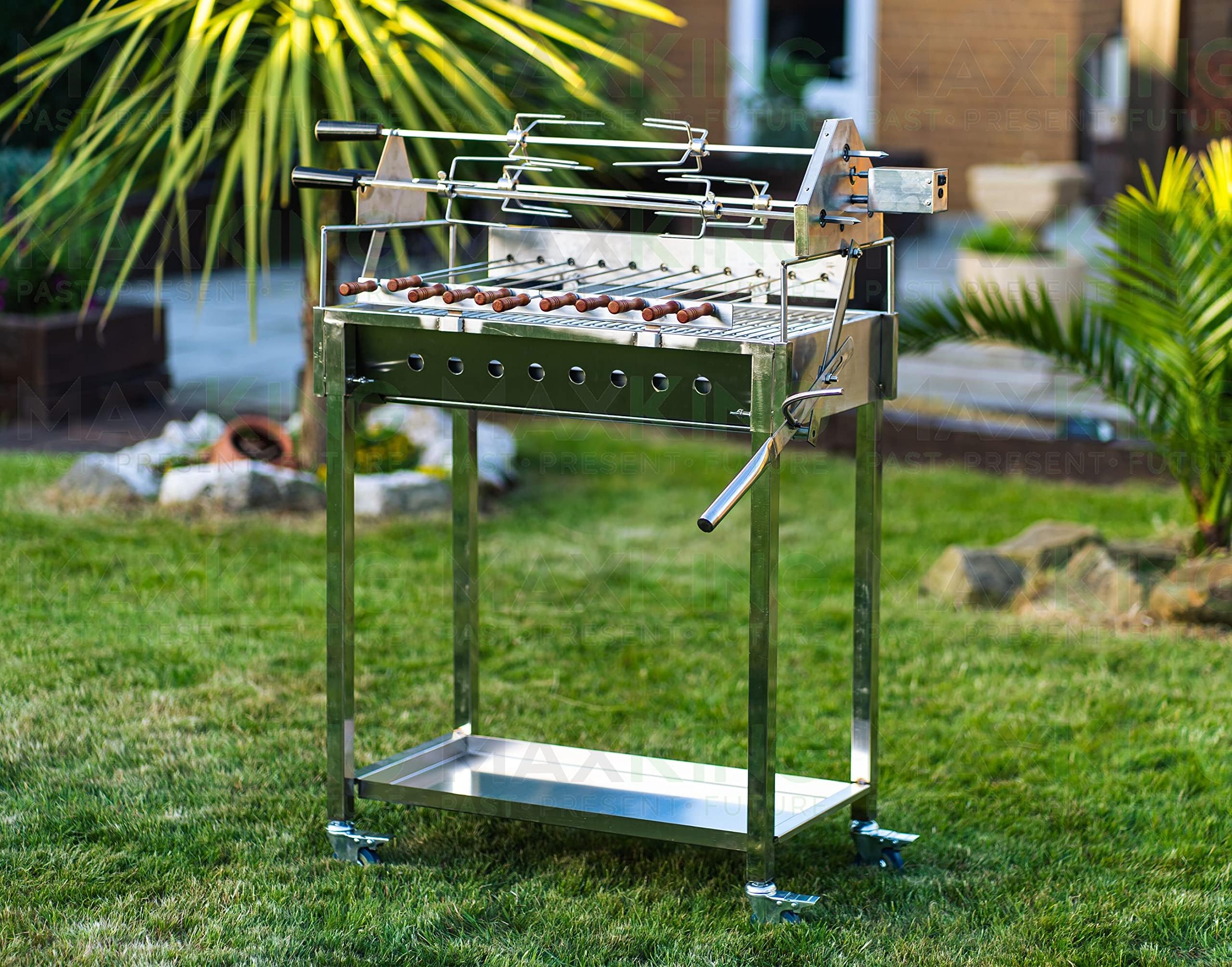 Cyprus Charcoal Barbeque Grill (Foukou) - Greek Cypriot Motorised ...