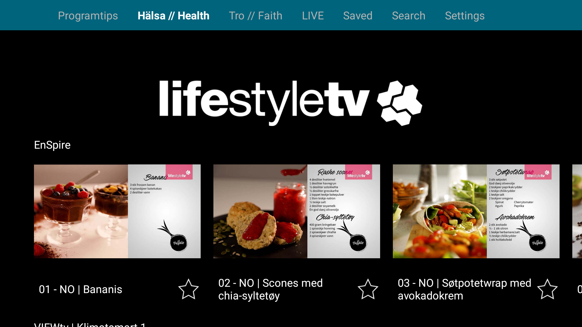 LifeStyleTV - App on Amazon Appstore