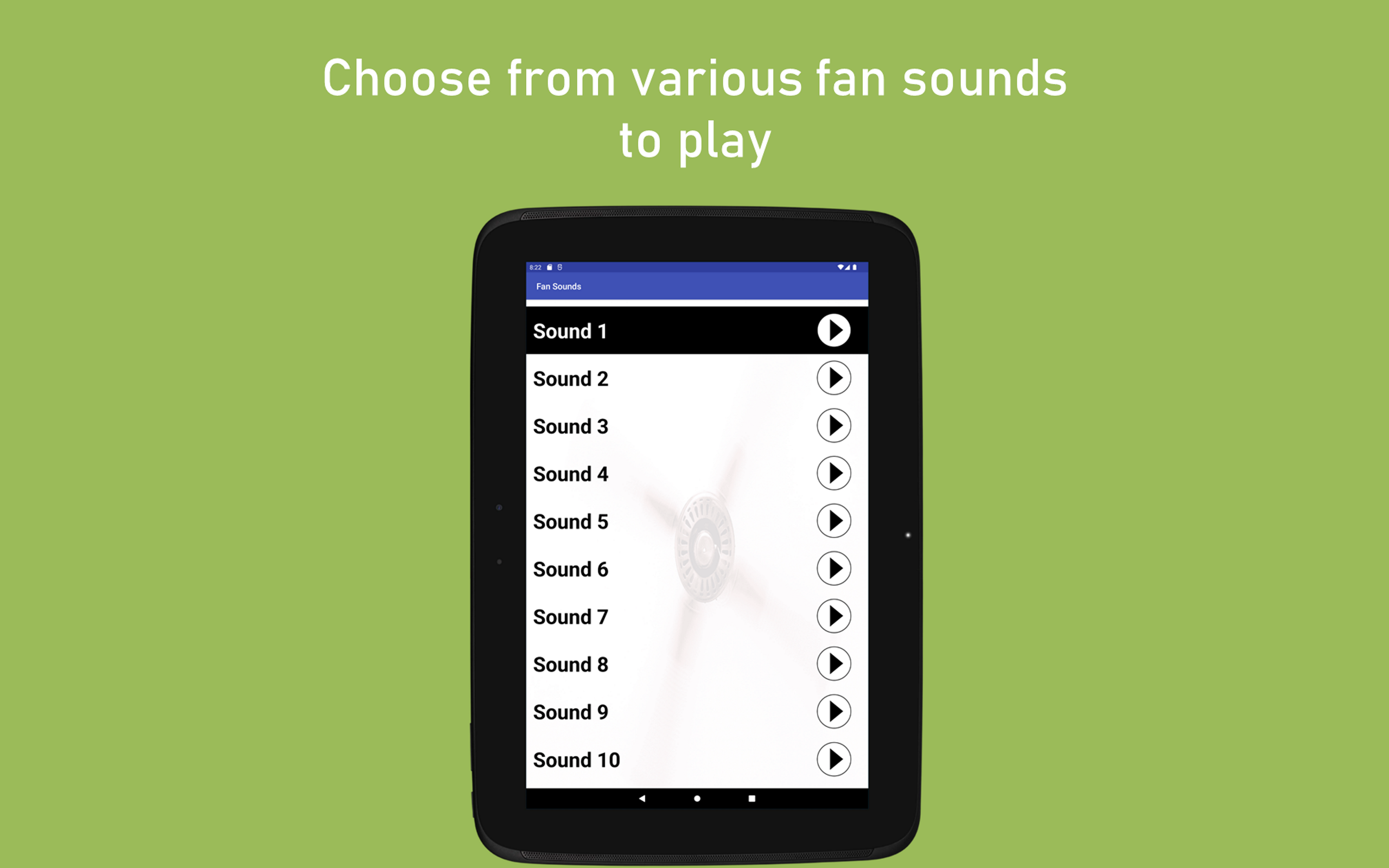 Fan Sounds - App on Amazon Appstore