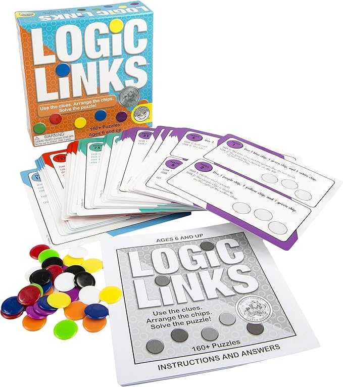 Amazon.com: Logic Links Puzzle Box Critical Thinking Game : Toys & Games