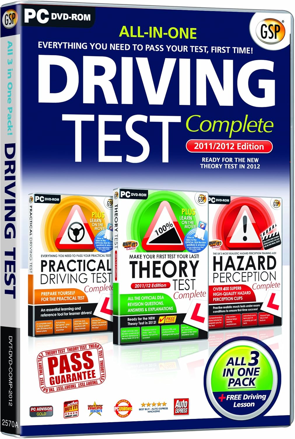 All-In-One Driving Test Complete 2011/2012 Edition (PC) : Amazon.co.uk ...