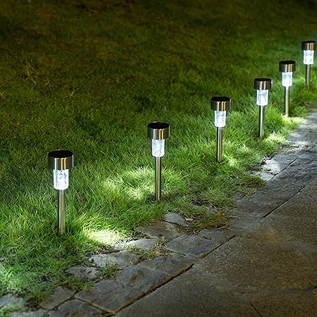 Amazon.com: Dream Master Solar Lights Outdoor Waterproof, Stainless ...