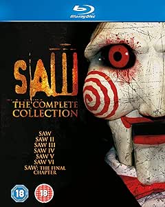 Saw 1-7: The Complete Collection [Blu-ray] [2016]: Amazon.co.uk: Leigh Whannell, Cary Elwes ...