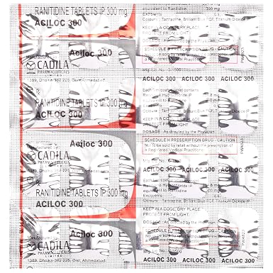Aciloc 300 - Strip of 20 Tablets : Amazon.in: Fashion