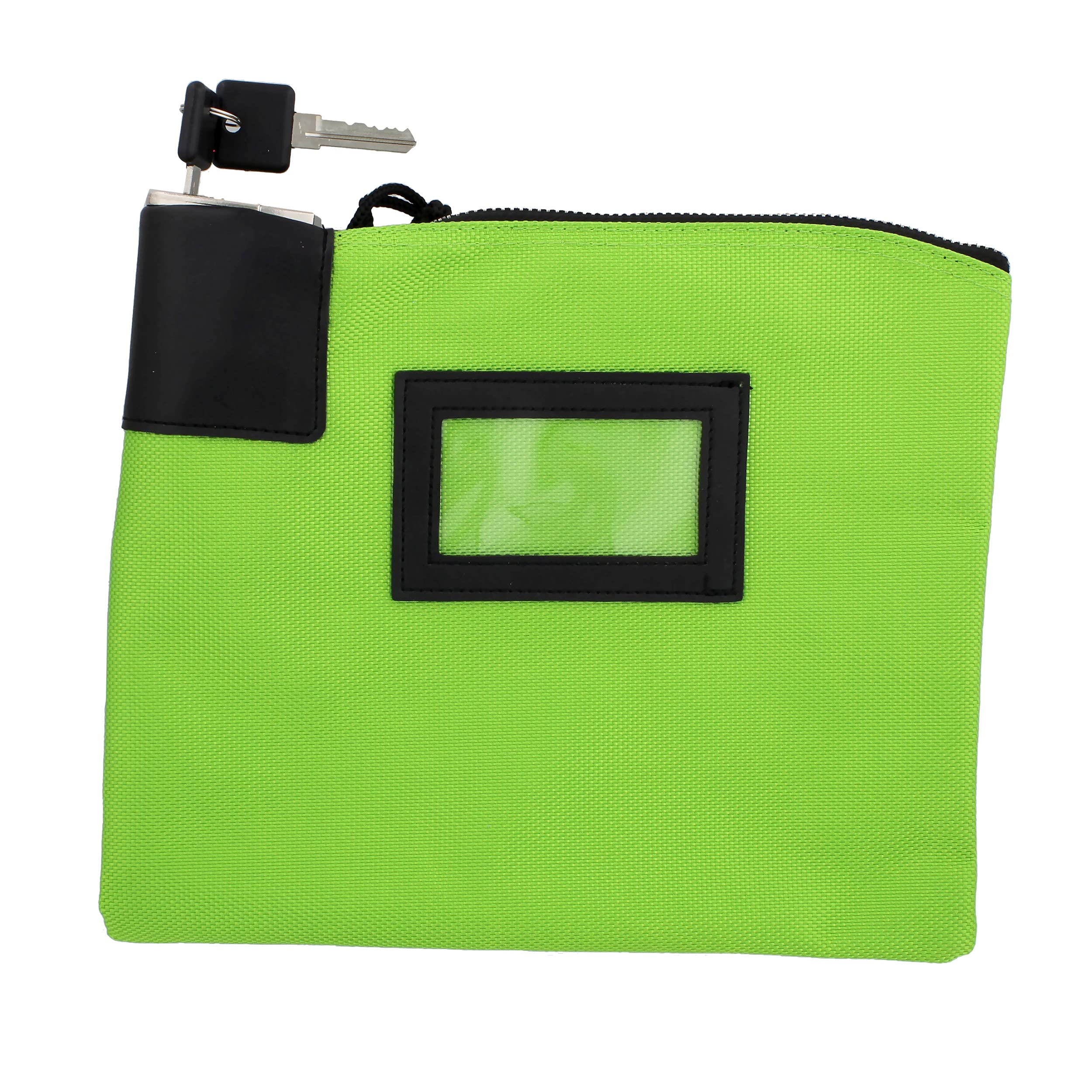 Snapklik.com : BISupply Locking Money Bag Locking Pouch Zipper Bank Bag