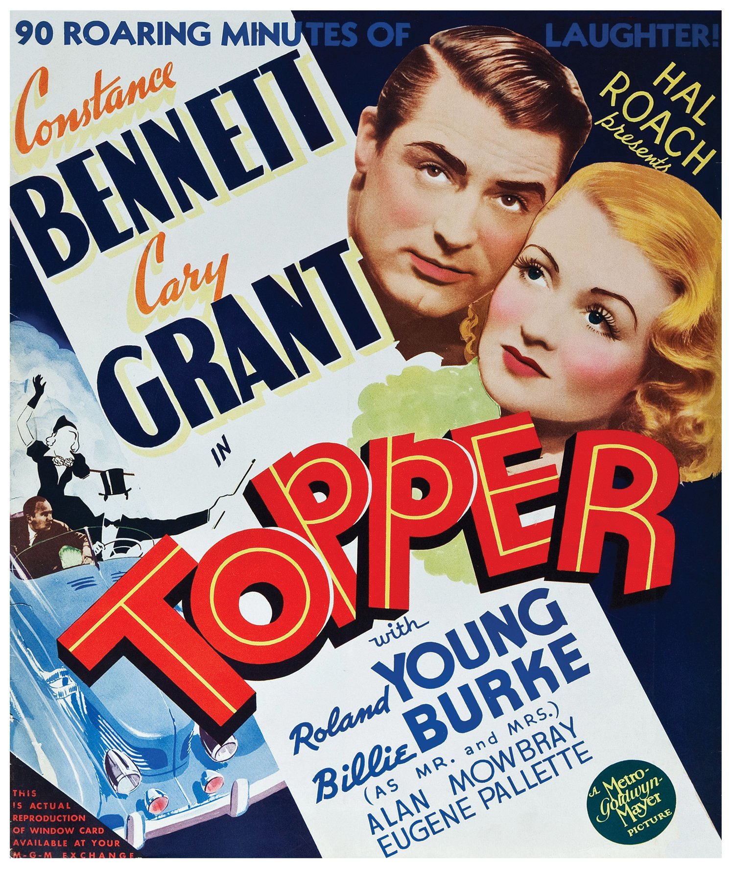 Amazon.com: Topper [Blu-ray] : Cary Grant, Constance Bennett, Roland ...