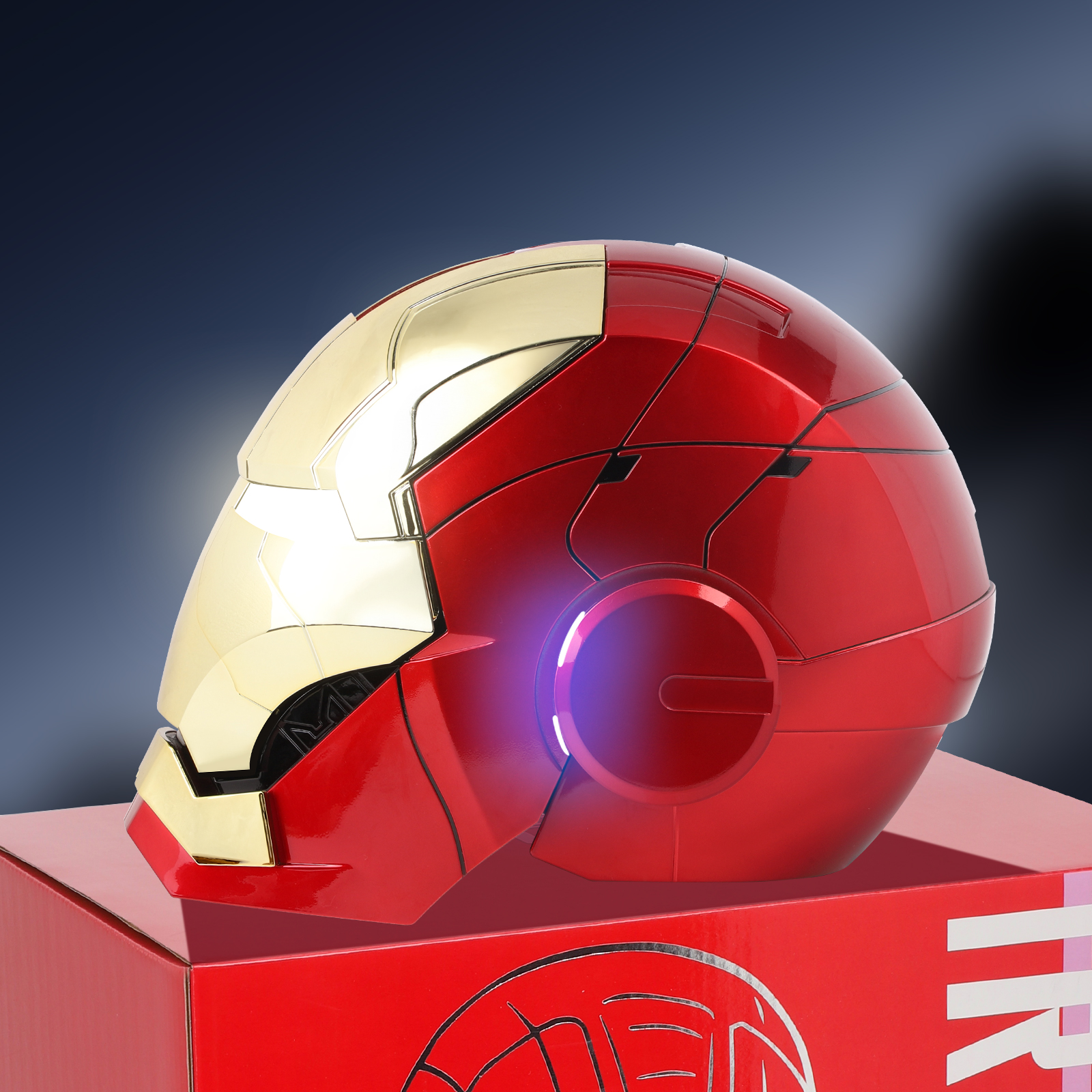 Watch Iron-man MK 5 Helmet Wearable Electronic Open/Close Mask on ...