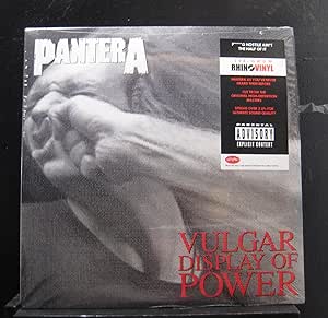 Pantera - Vulgar Display Of Power - Lp Vinyl Record | Amazon.com.br