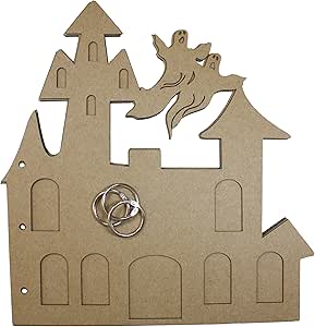 Amazon.com: Want2Scrap Chipboard Album, Haunted Castle