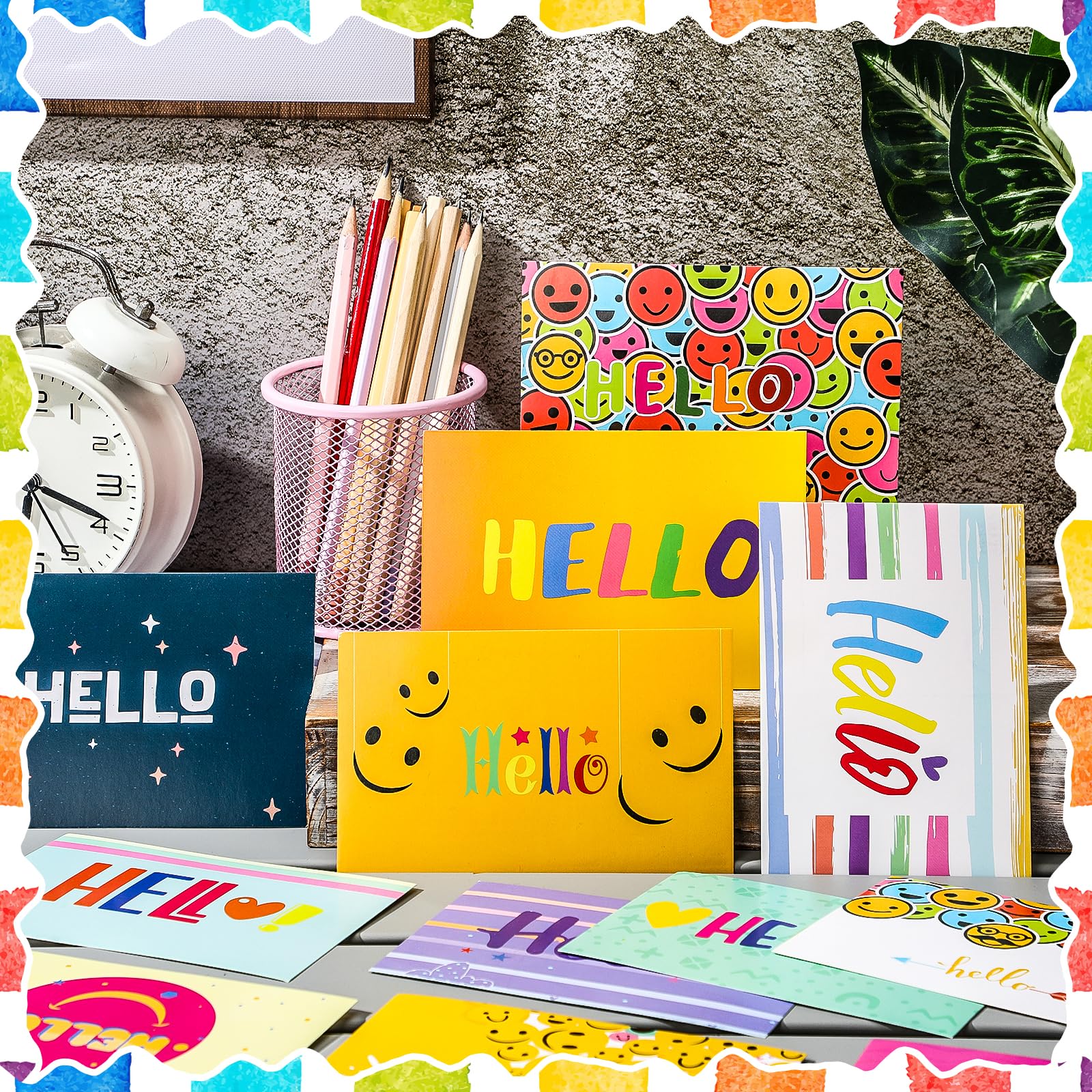 Snapklik.com : Kosiz 120 Pcs Hello Cards 4 X 6 Inch Postcards Assorted ...