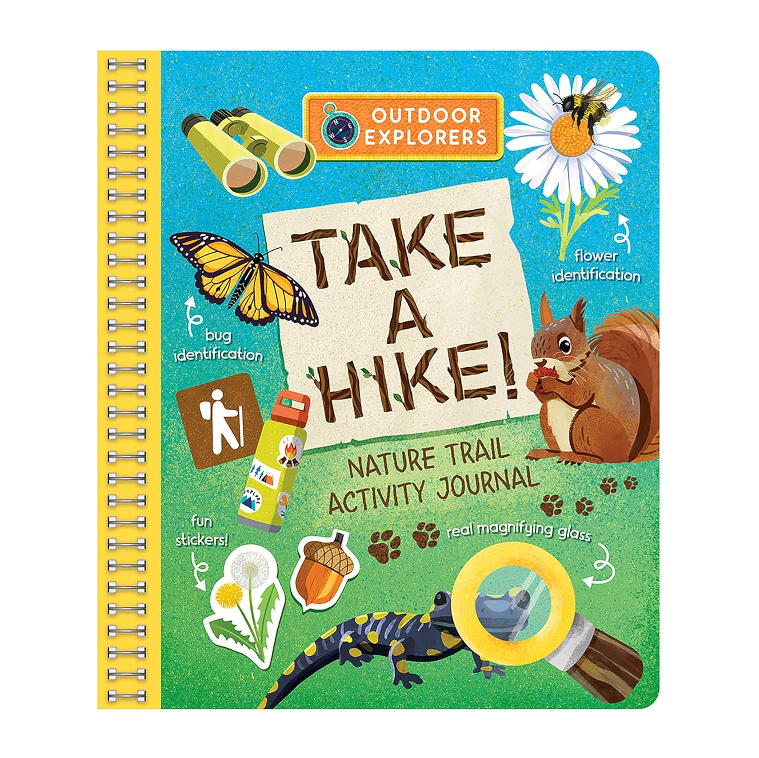 Outdoor Explorers: Take A Hike Field Journal Activity Nature Book with ...