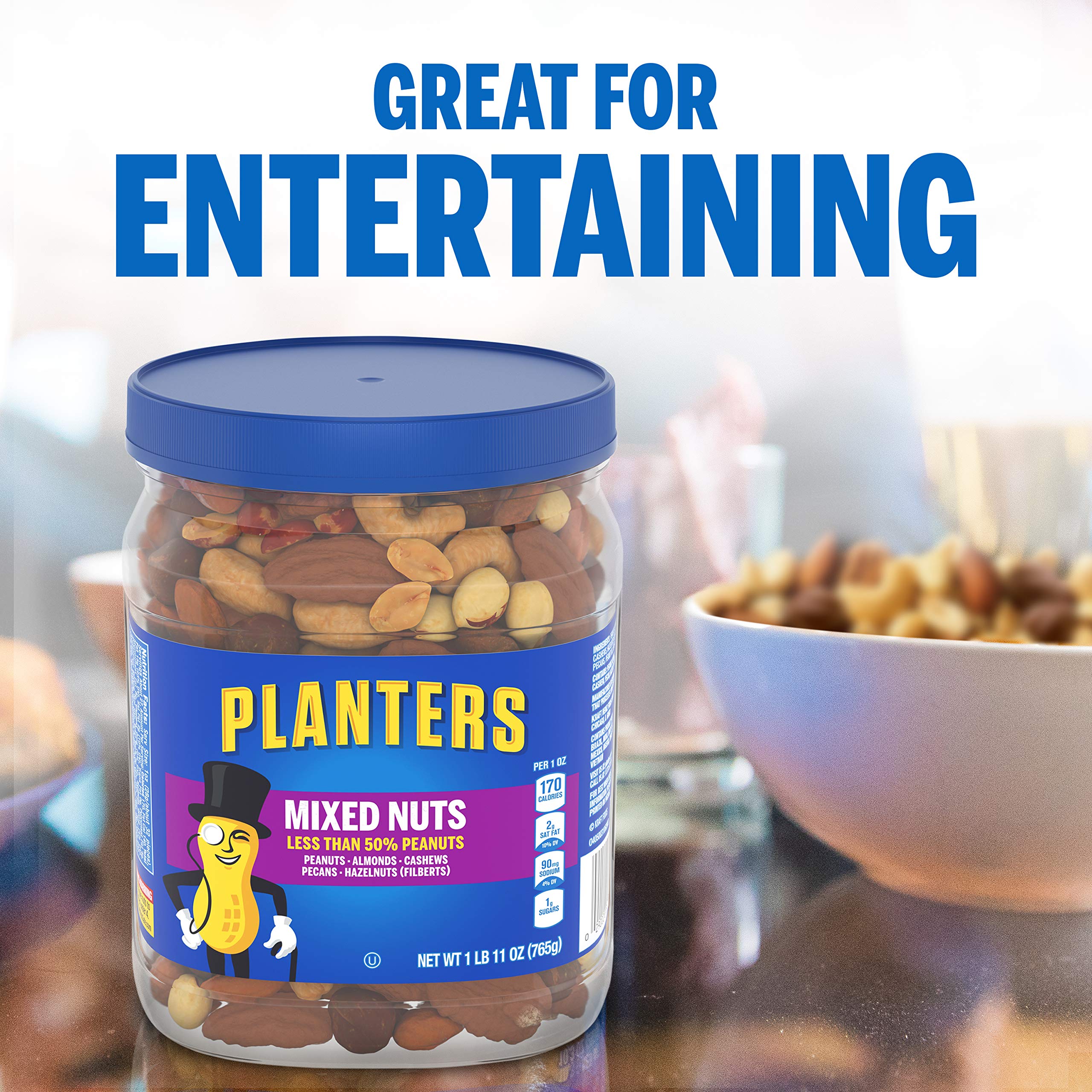Snapklik.com : Planters Mixed Nuts Jar
