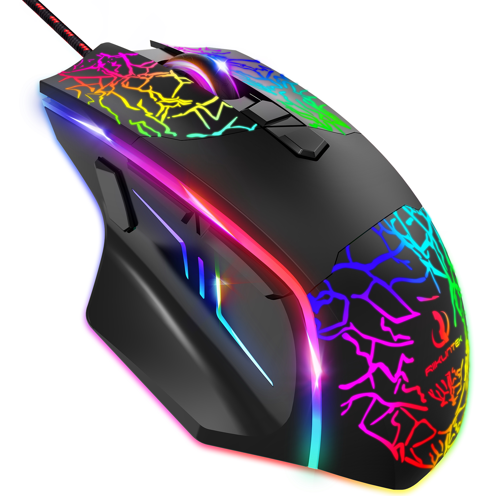 Watch Wired Gaming Mouse Black MS013B on Amazon Live