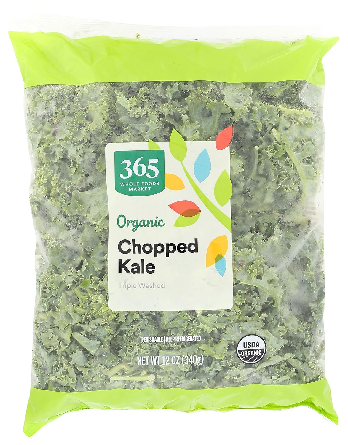 Amazon.com: 365 by Whole Foods Market, Salad Bag Kale Organic, 12 Ounce ...