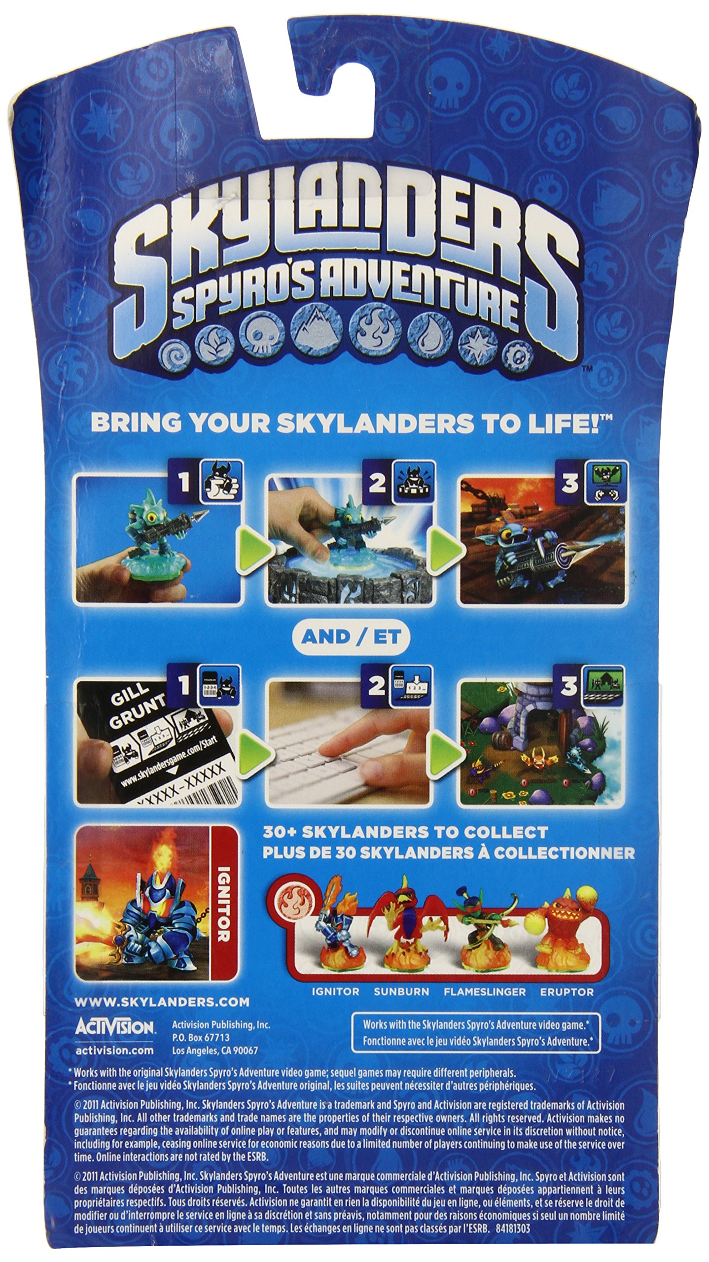 Skylanders Spyros Adventure Ignitor