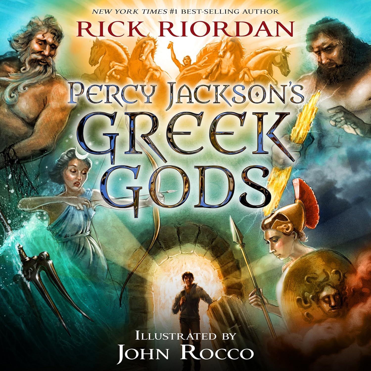 Amazon.com: Percy Jackson's Greek Gods (Audible Audio Edition): Rick ...