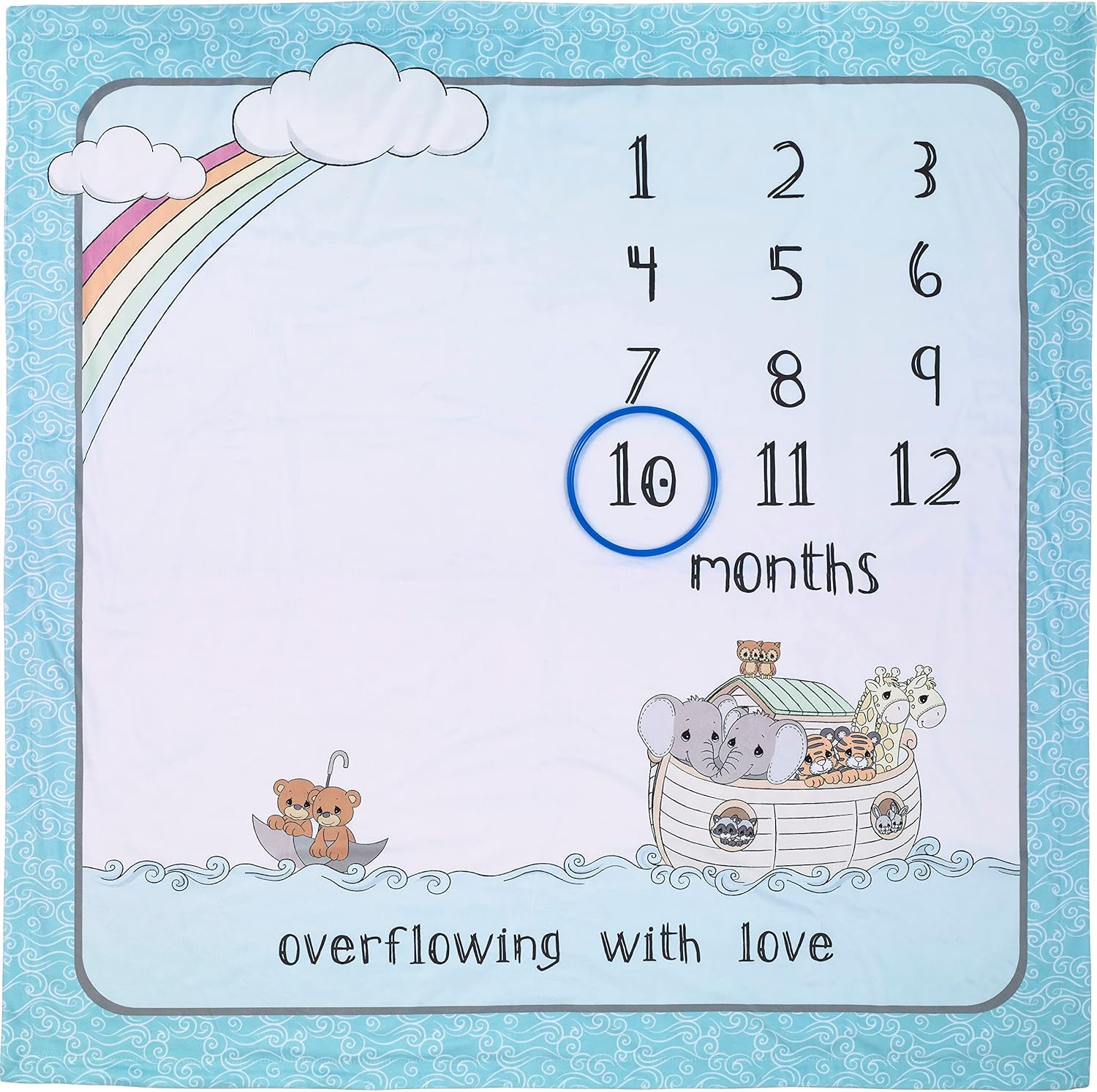 Amazon.com: Precious Moments 223409 Overflowing with Love Fabric ...