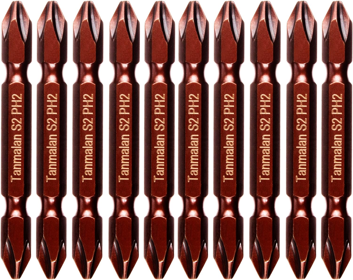 Amazon.com: 2.5 Inch Length Screwdriver Bits Set, PH2,Slotted Phillips ...