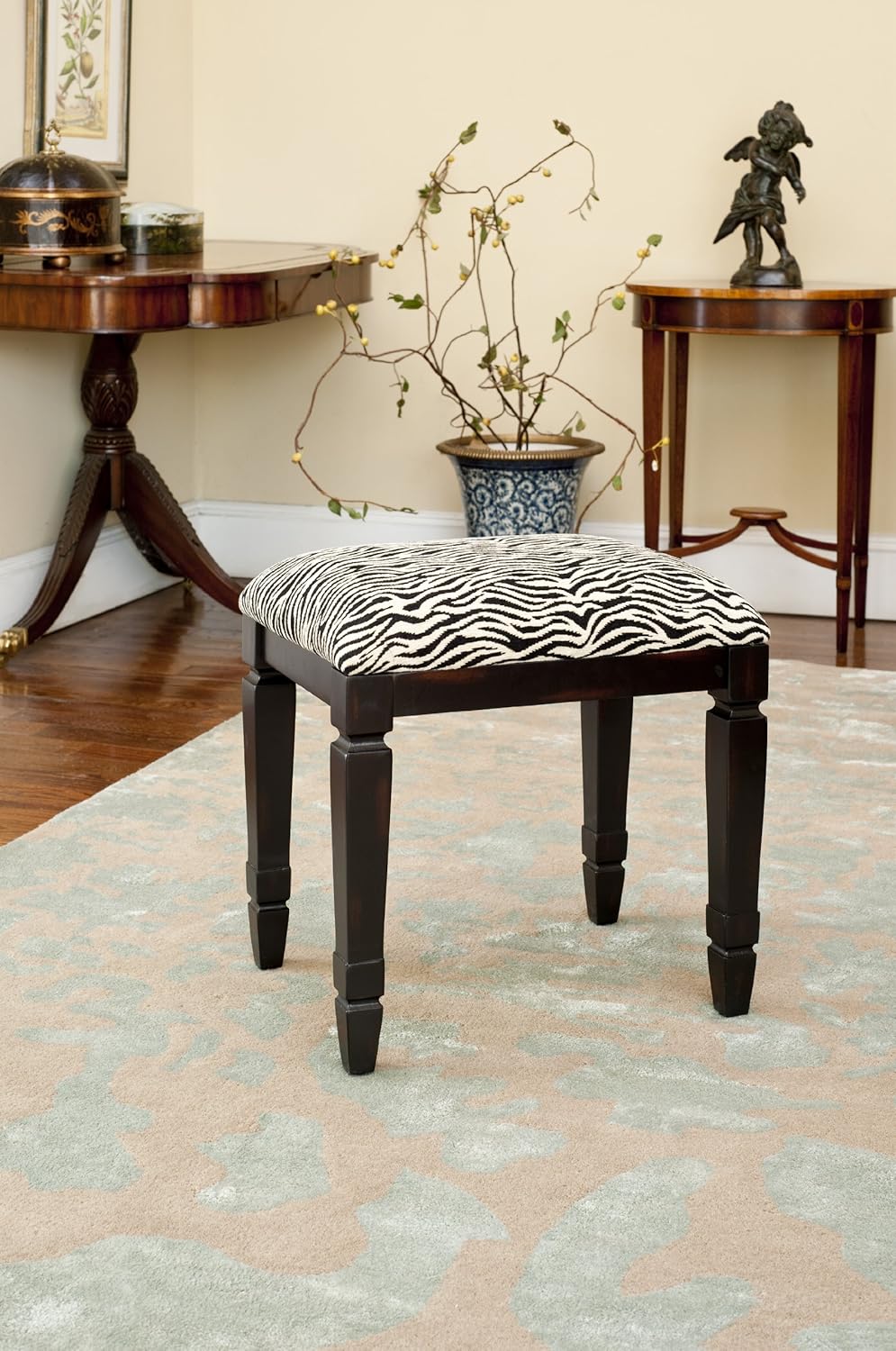 Amazon.com: Safavieh American Homes Collection Kakadu Brown Zebra ...
