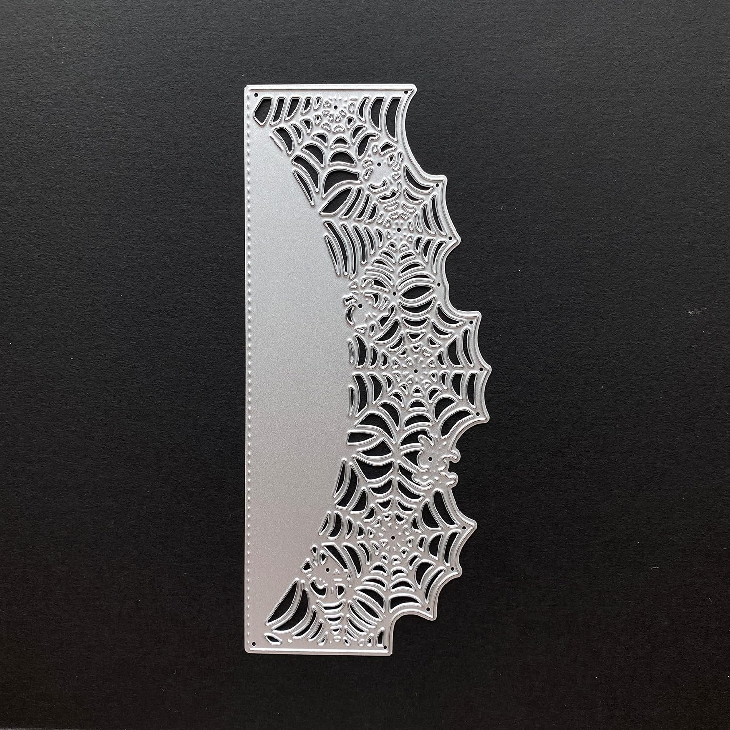 Amazon.com: yanzhang Halloween Metal Cutting Die Spider Web Border Die ...