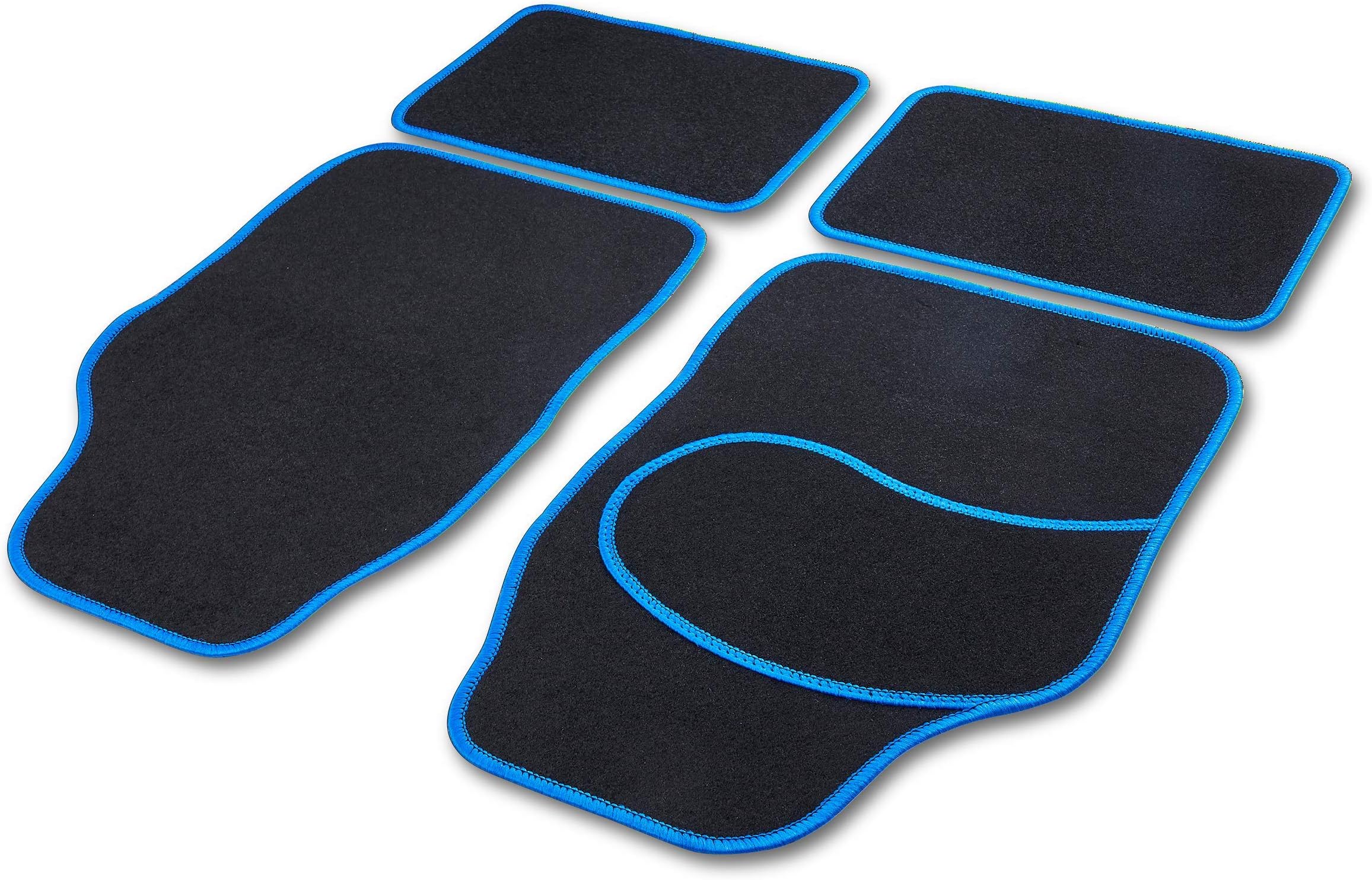 CarFashion 257704 Misano, Universal Auto Fußmatte Velour, Automatte für ...