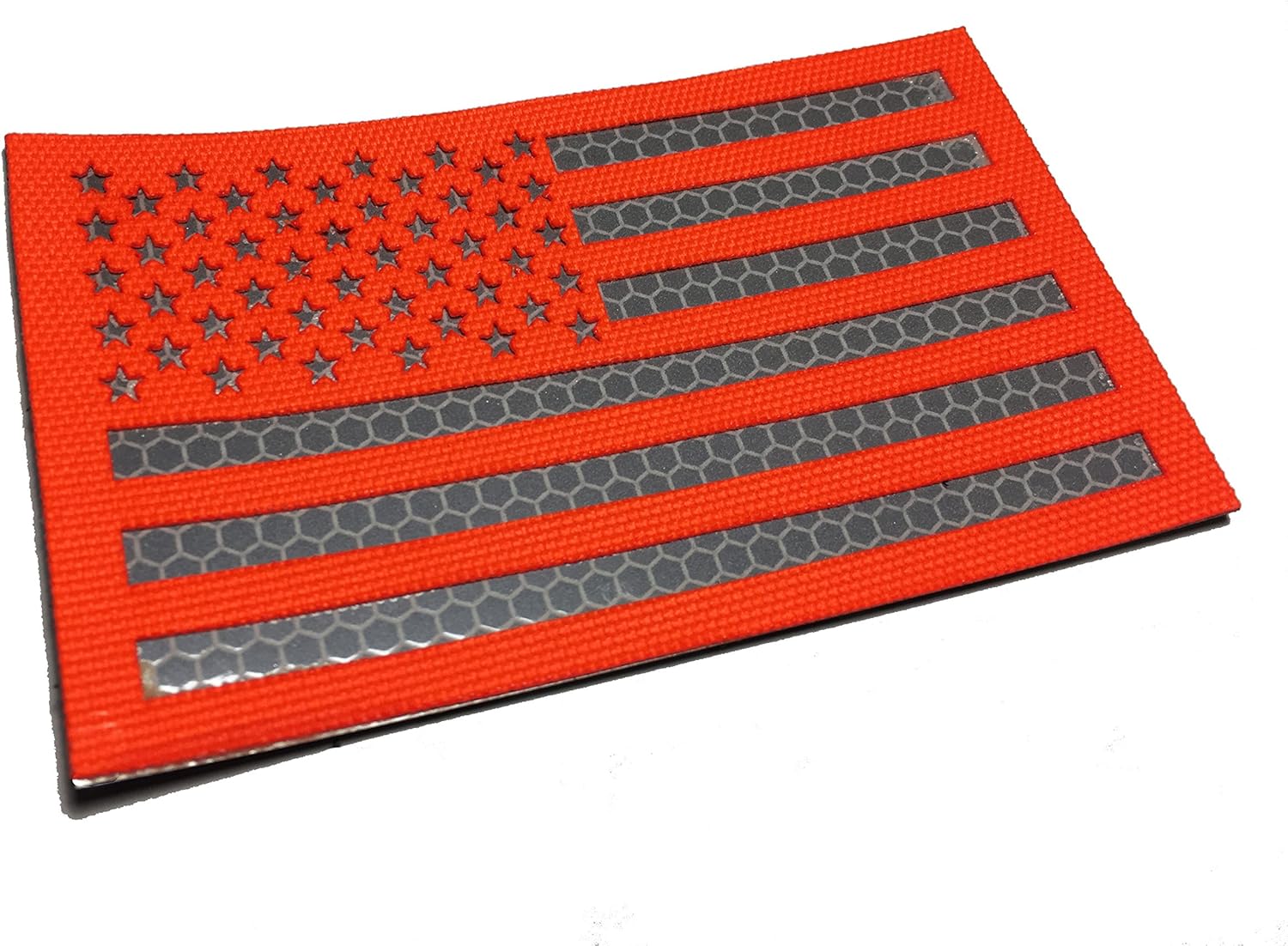 Amazon.com: Hunter Orange Reflective Hook/Loop Patch 2"x3.5" : Sports ...