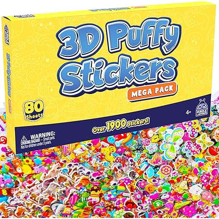 Amazon.com: Self Adhesive Craft Stickers, Carnival, Planets, Farm ...