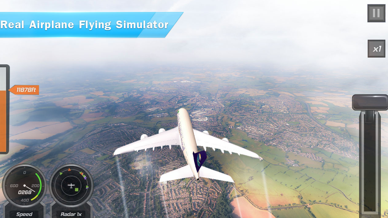 Airplane Flight Commander Games – Sky Flying Adventure Airplane ...