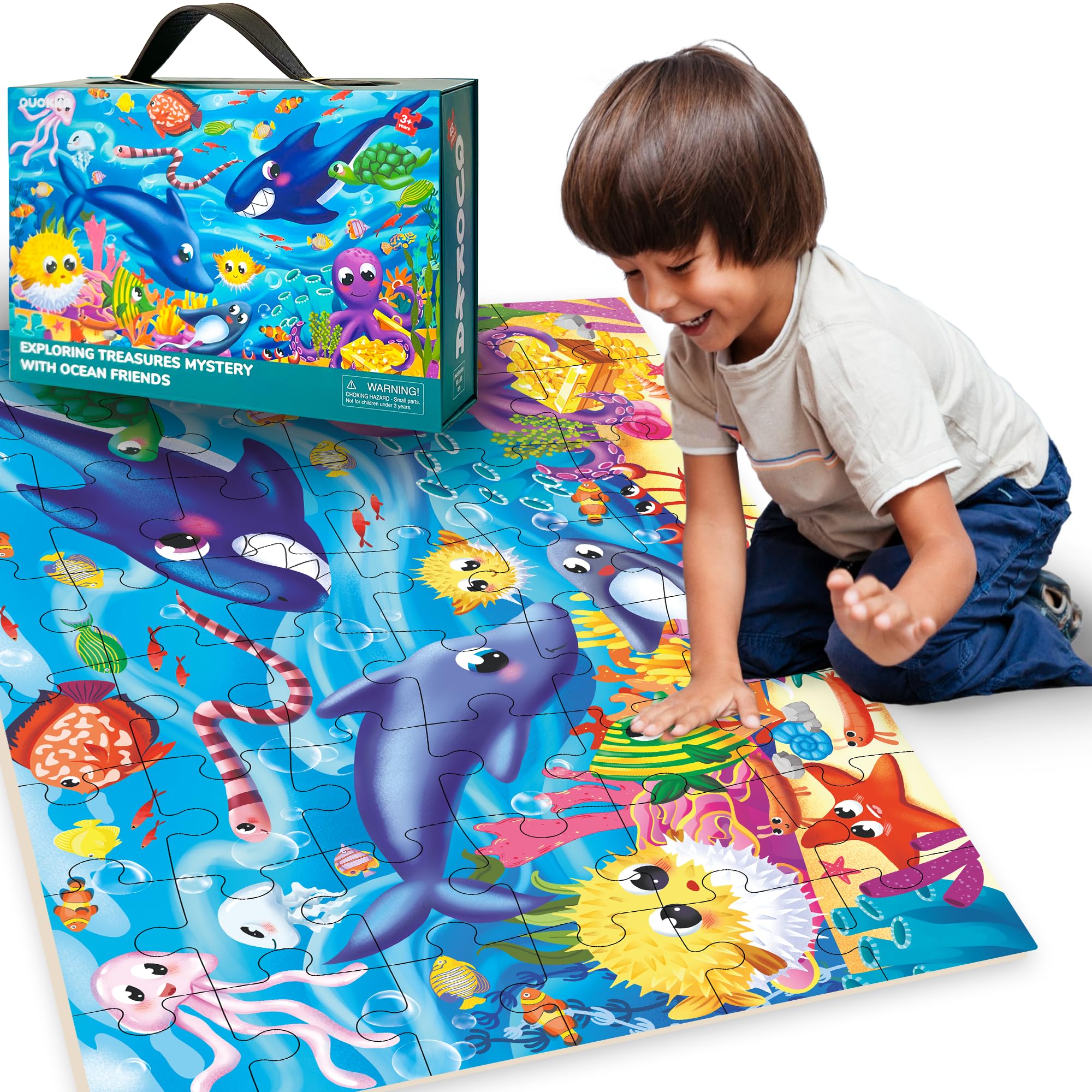 Snapklik.com : Giant Floor Puzzles For Kids Ages 4-6 - 2x3 Feet 48 ...