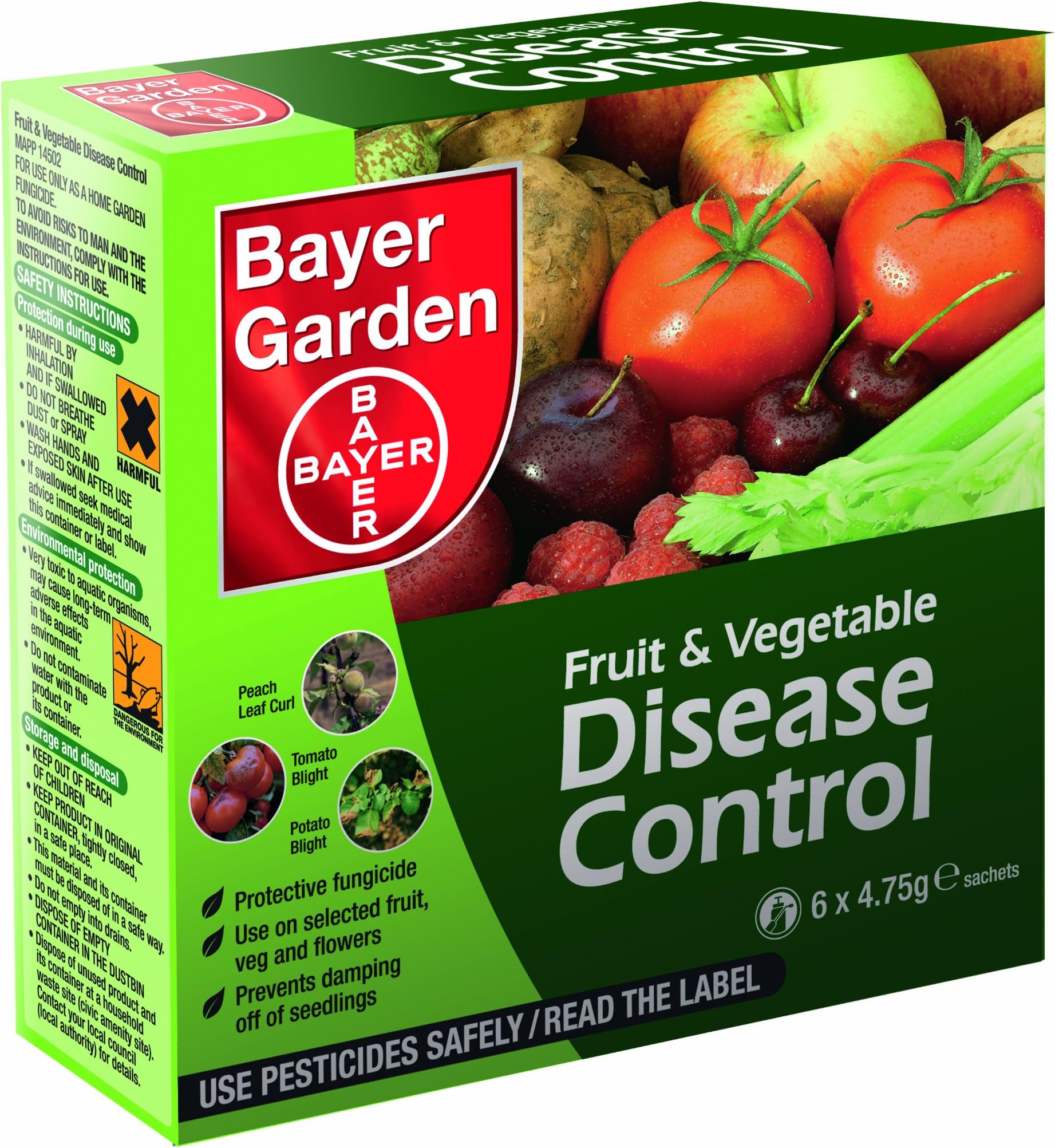 Bayer Garden Fruit & Vegetable Disease Control : Amazon.co.uk: Garden