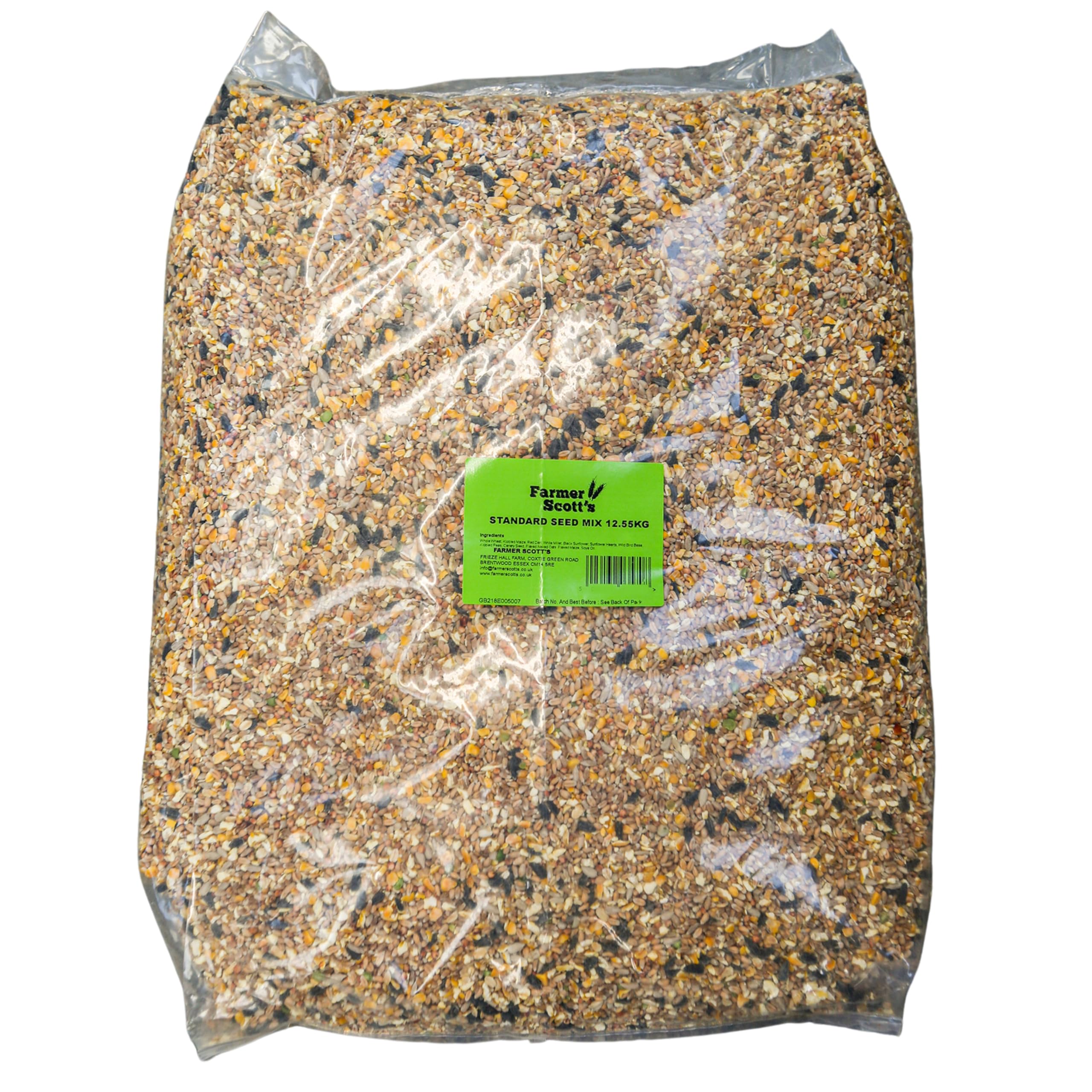 Farmer Scott's Wild Bird Standard Seed Mix 12.55KG Bag - High In Energy ...