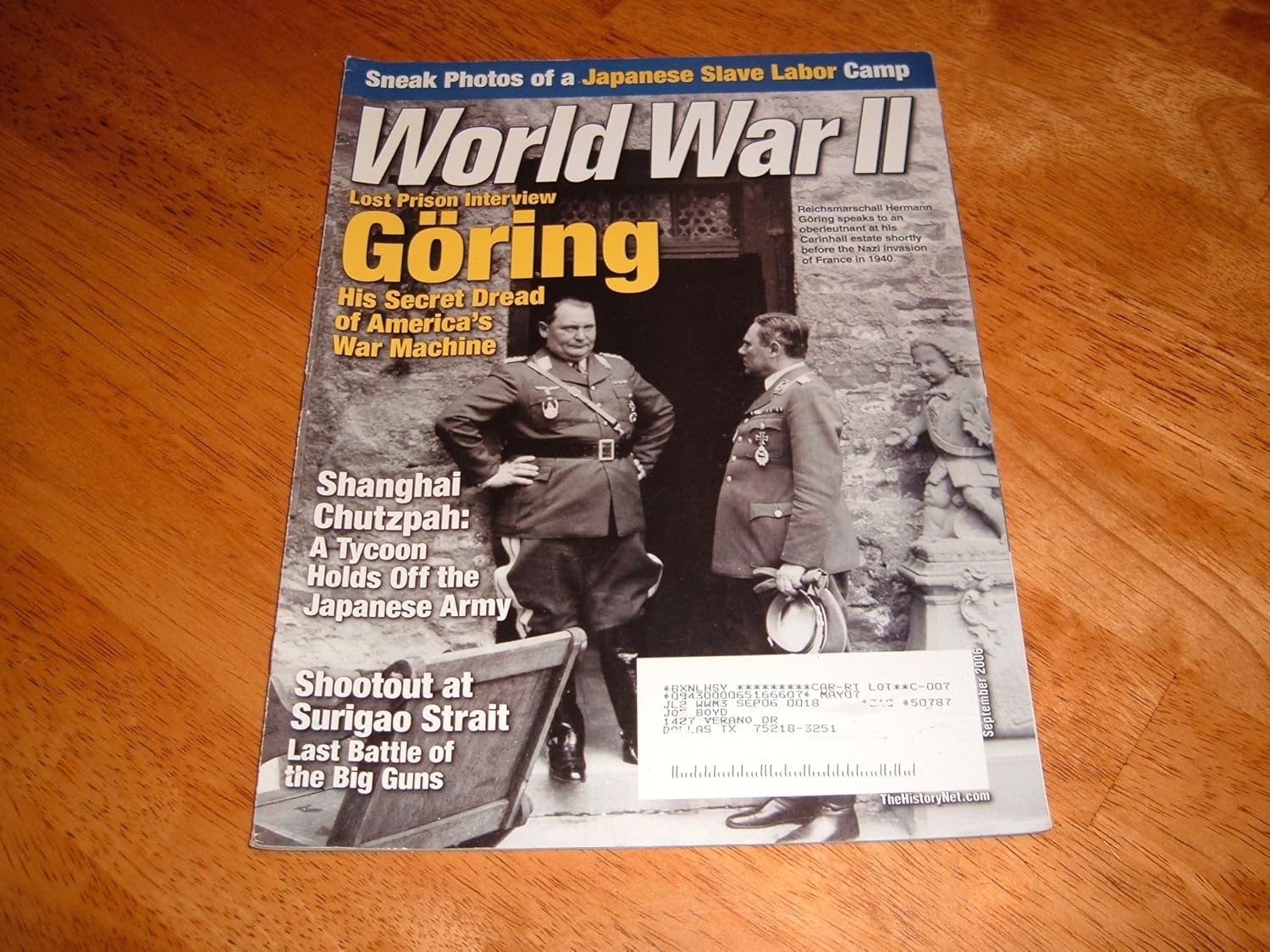 Reichsmarschall Hermann Goring's Lost Prison Interview-World War II ...