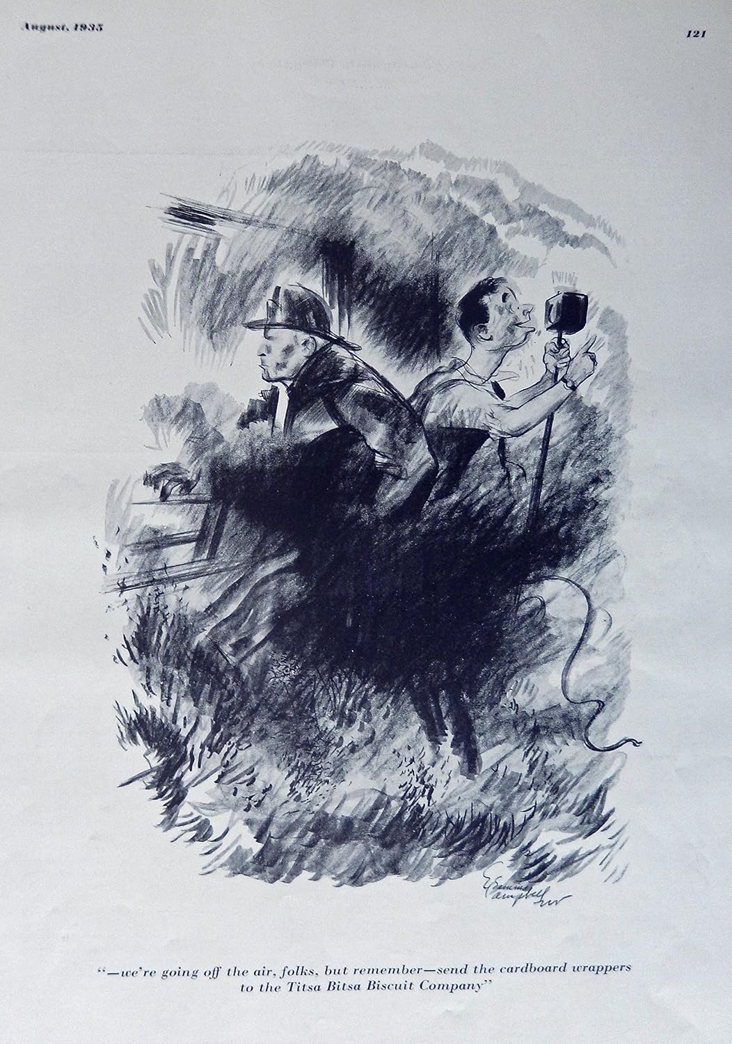 Amazon.com: Elmer Simms Campbell, Cartoon, Original Vintage 30's ...