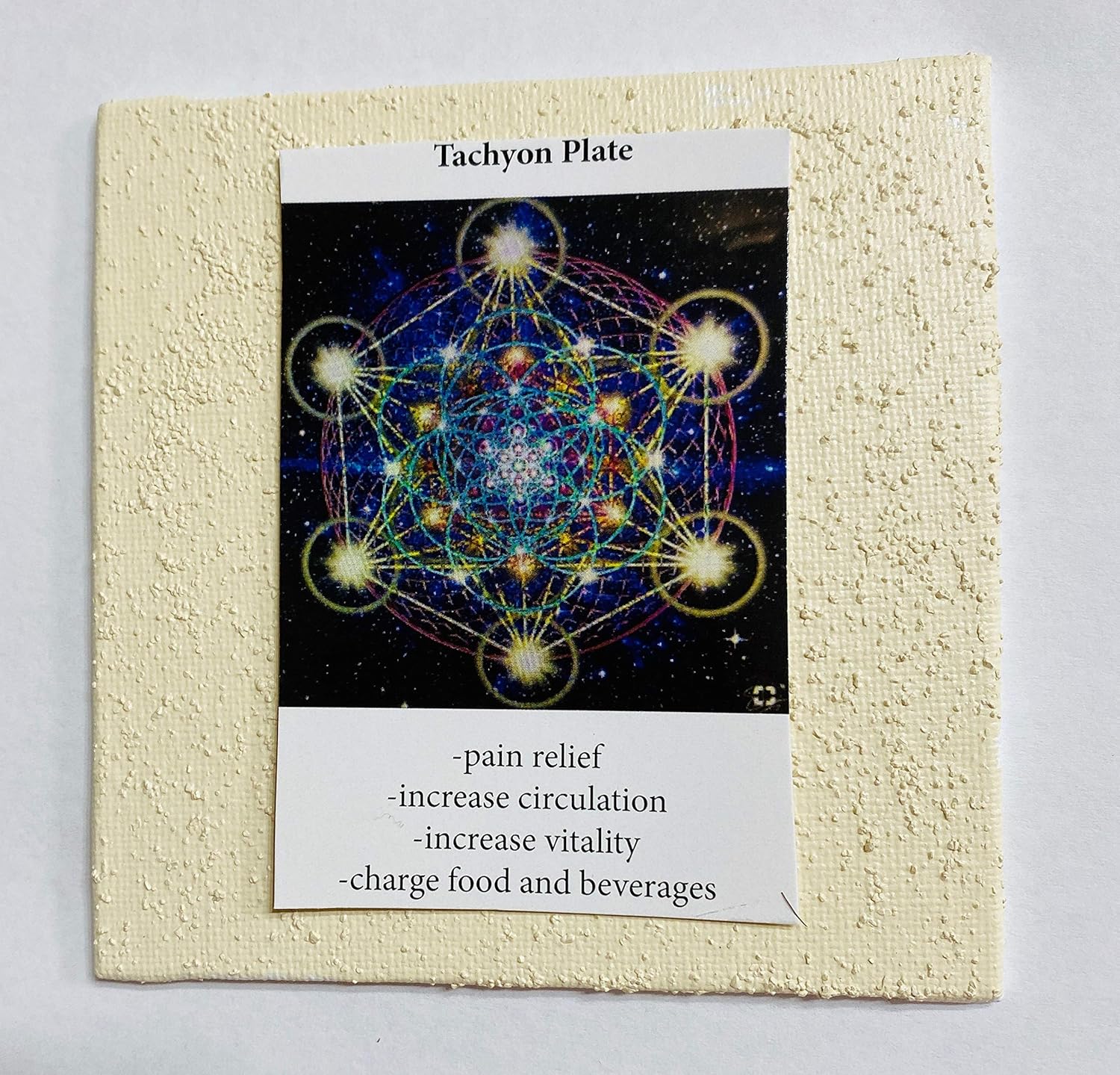 Amazon.com: Tachyon Plate Put Tachyon Energy to Work for You Results ...