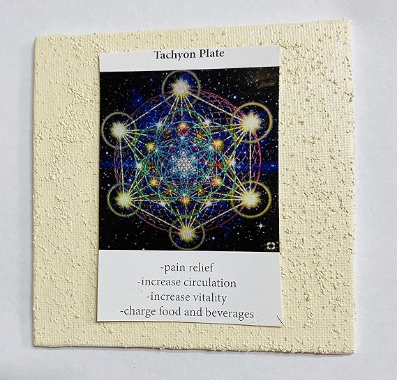 Amazon.com: Tachyon Plate Put Tachyon Energy to Work for You Results ...