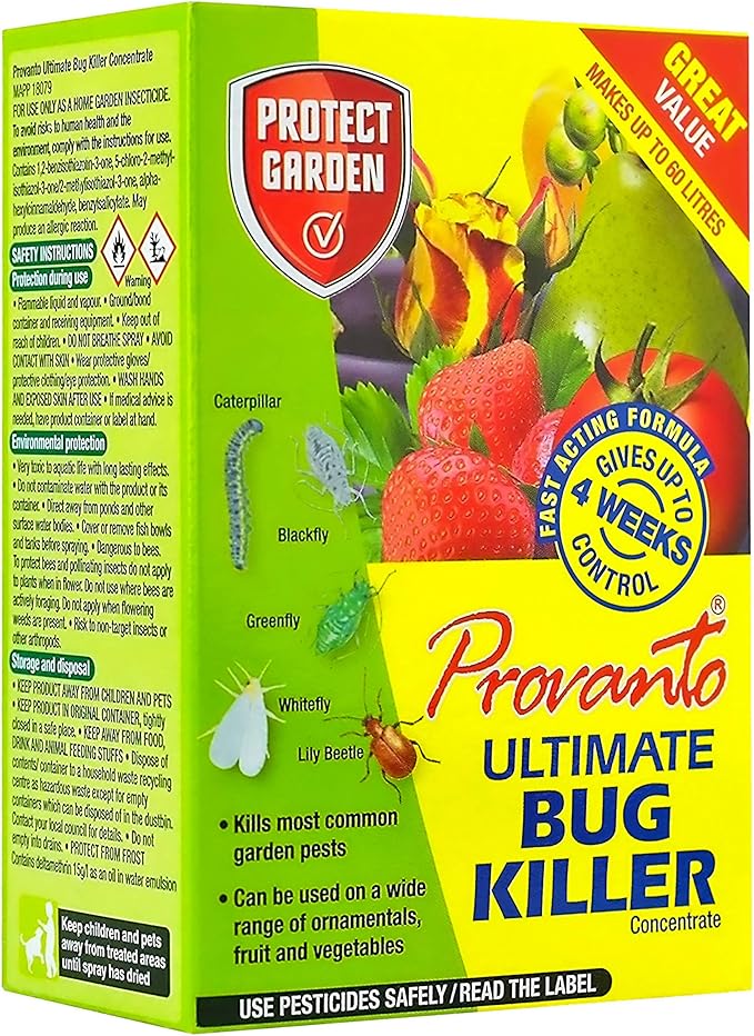 Provanto 86600245 Ultimate Bug Killer, 30ml - Fast Acting Bug Killer ...