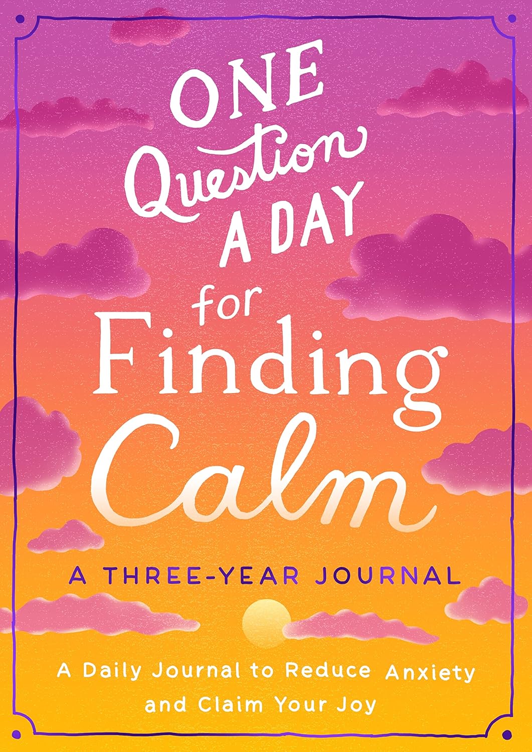 Amazon.com: One Question a Day for Finding Calm: A Three-Year Journal ...