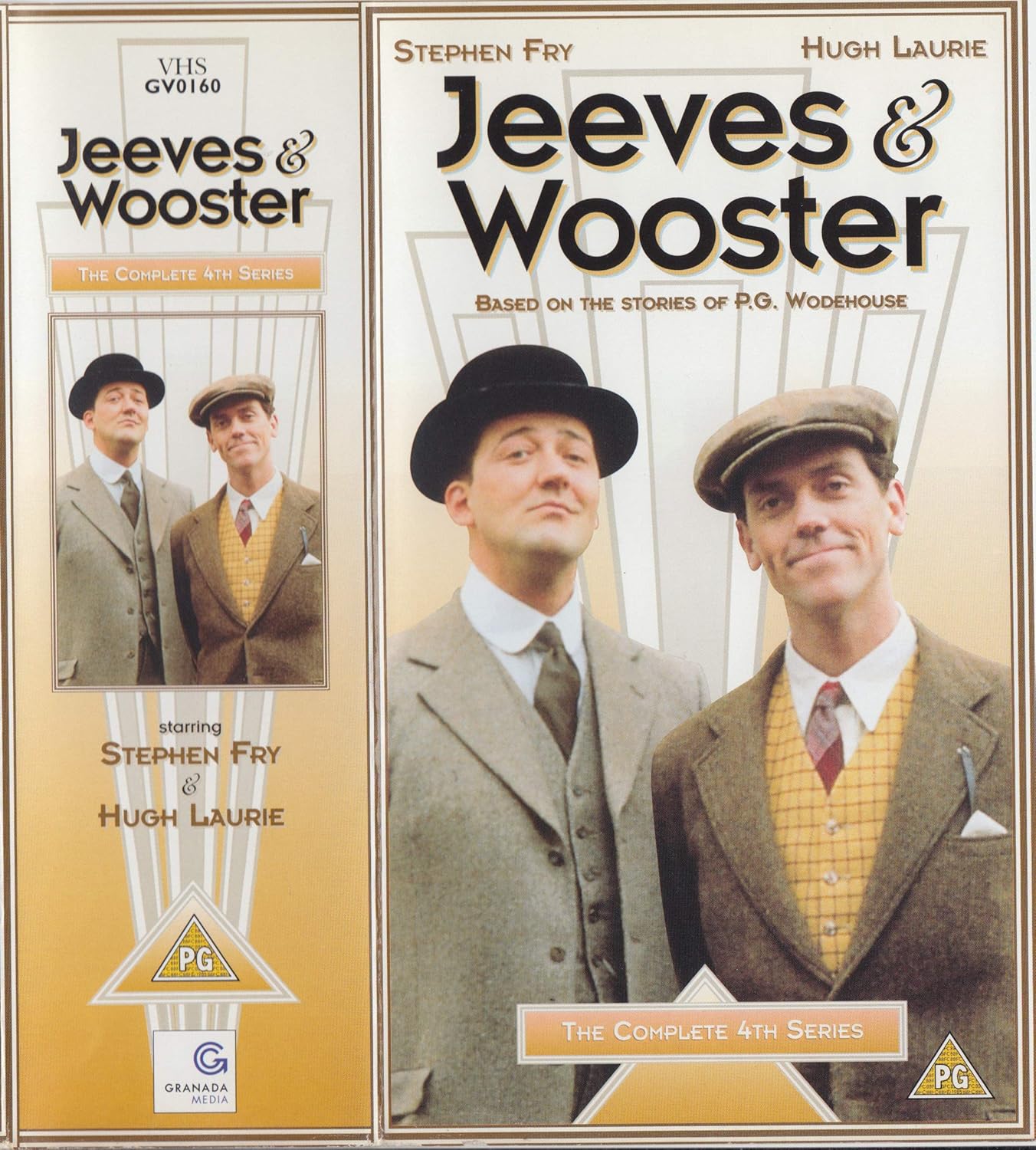 Jeeves And Wooster: The Complete Fourth Series [VHS] : Stephen Fry ...