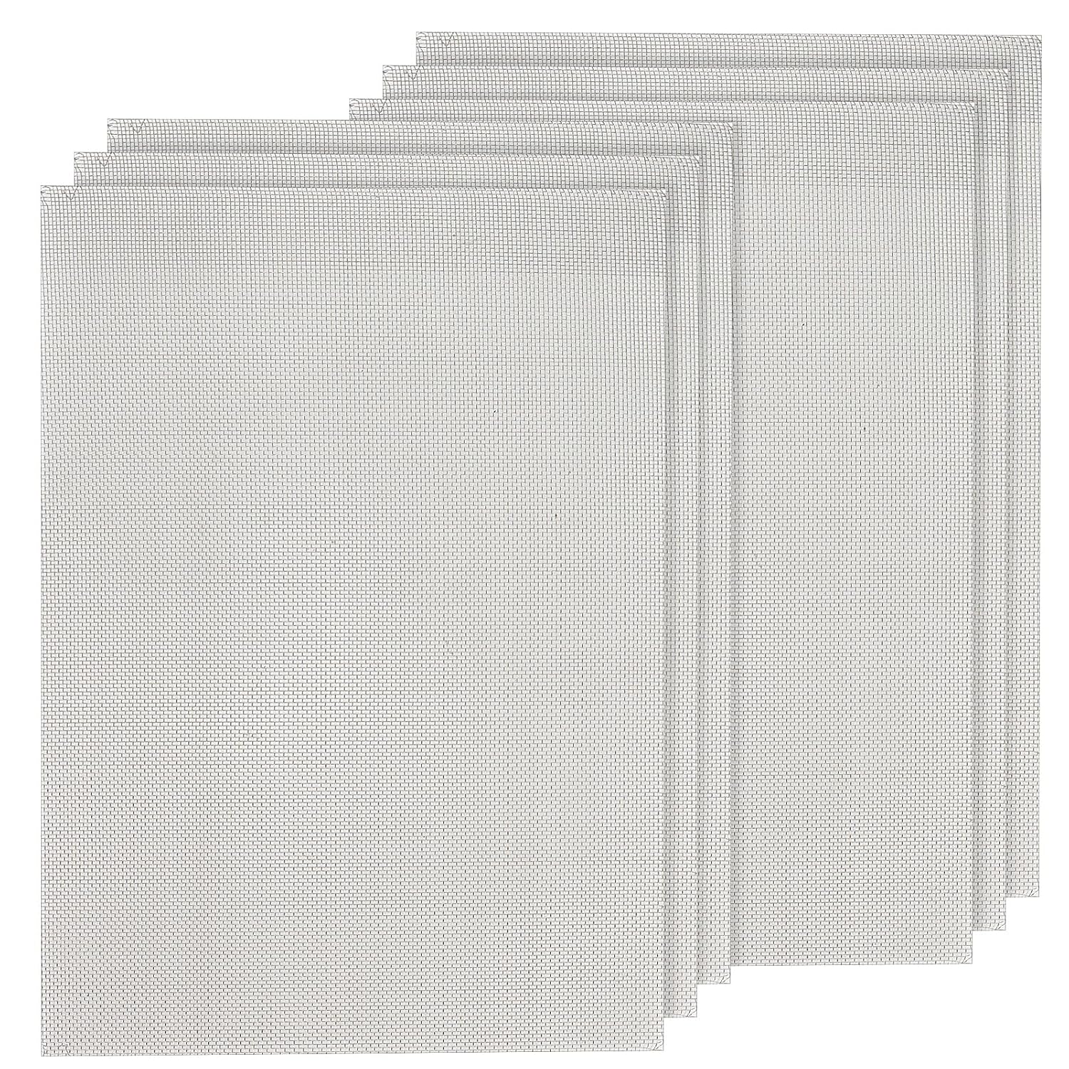 Amazon.com: MANCHAP 6 PCS 11.8 x 8.3 Inch Wire Mesh Sheet, 20 Mesh ...