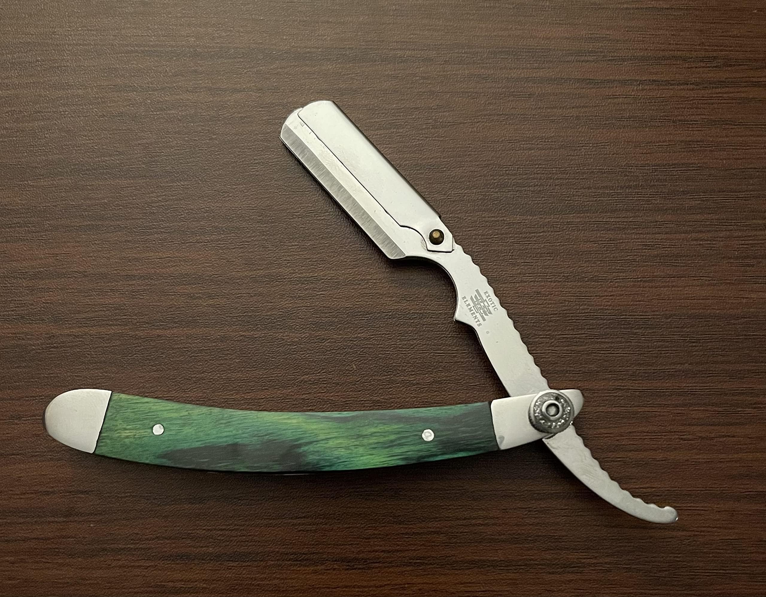 Amazon.com: Steel Handle Straight Edge Barber Shaving Razor Limited ...