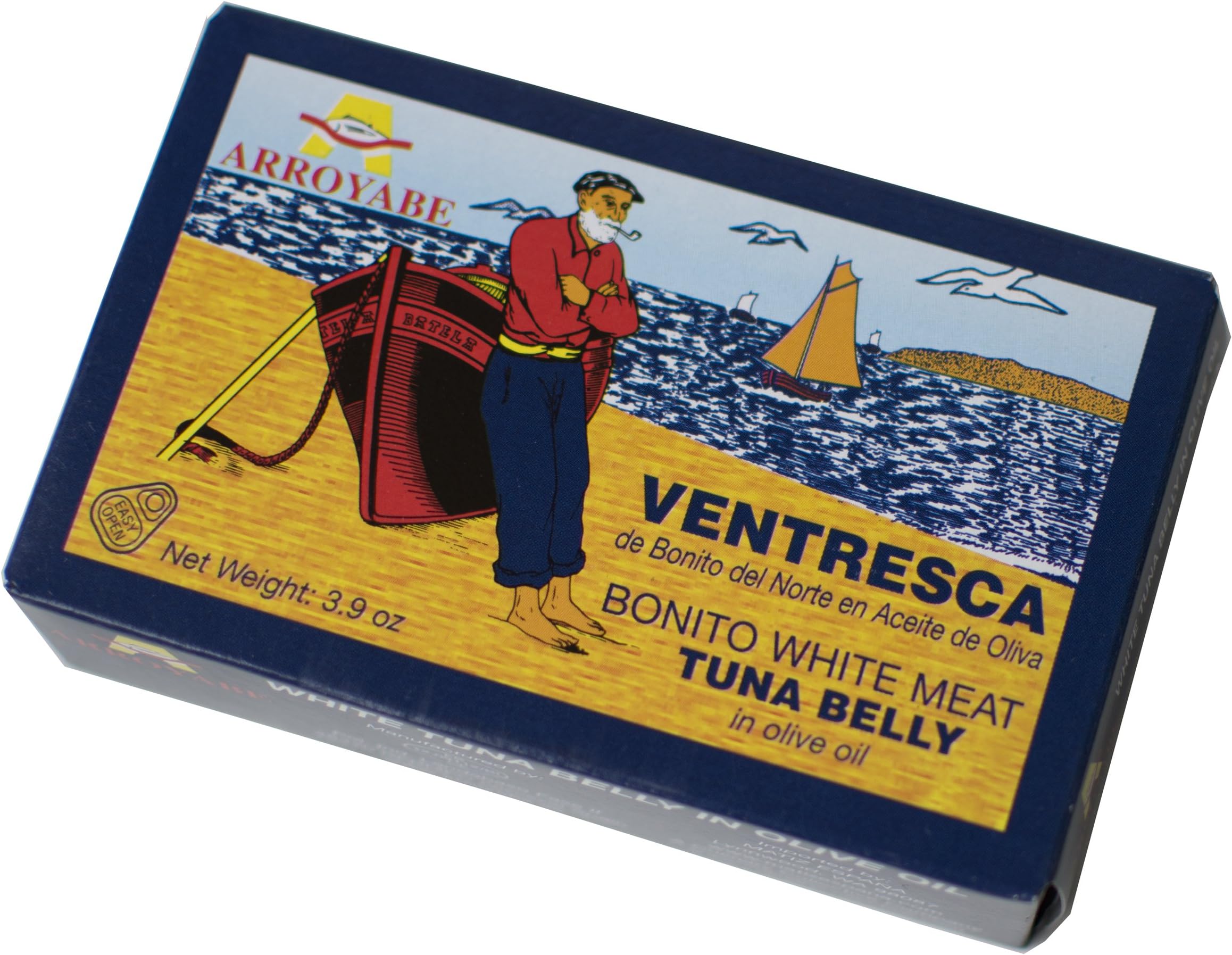 Amazon.com : Ortiz Ventresca White Tuna Belly in Olive Oil, Tender ...