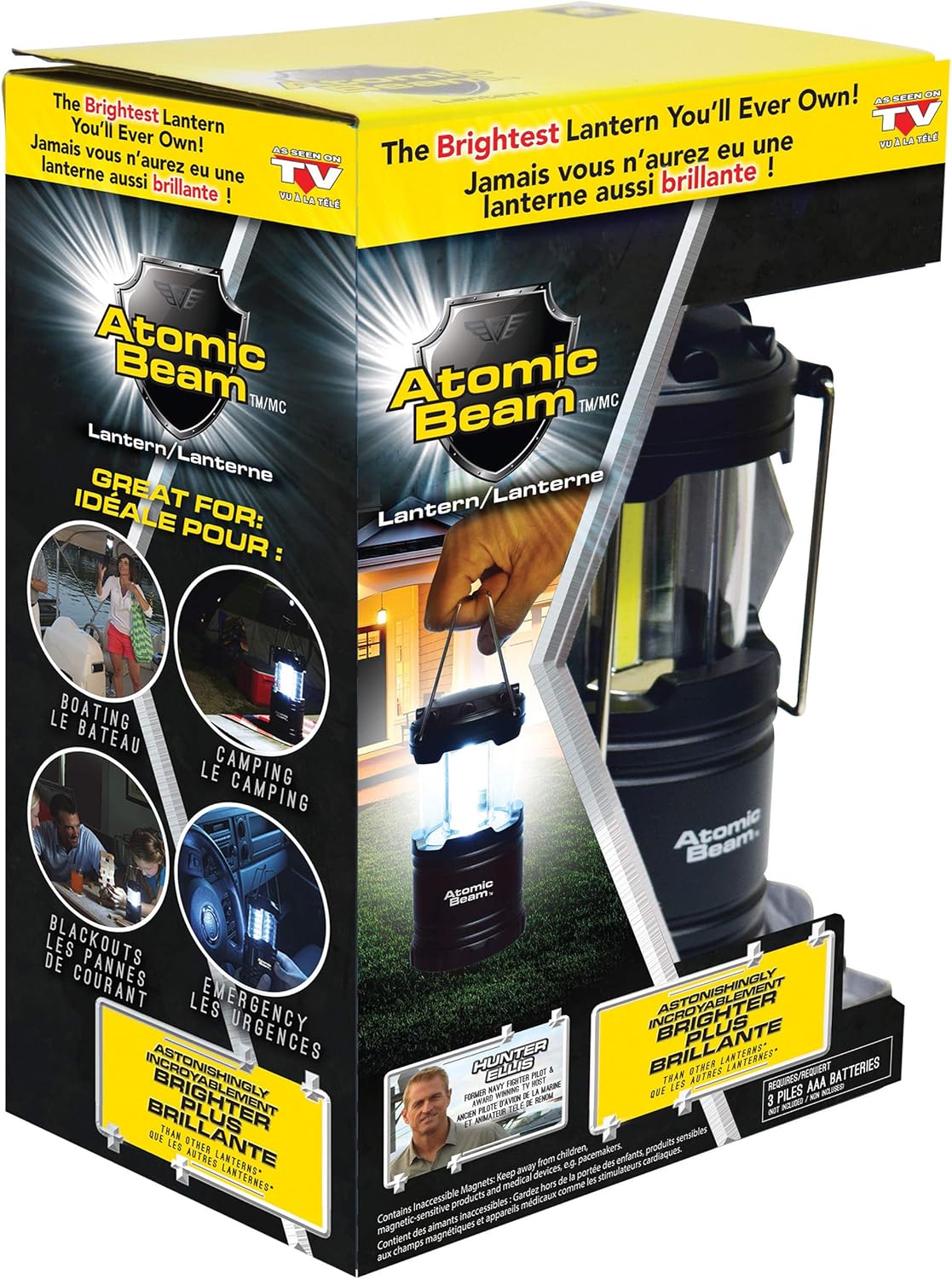 Original & Official Atomic Beam Lantern 453118, Super Bright 360-Degree ...