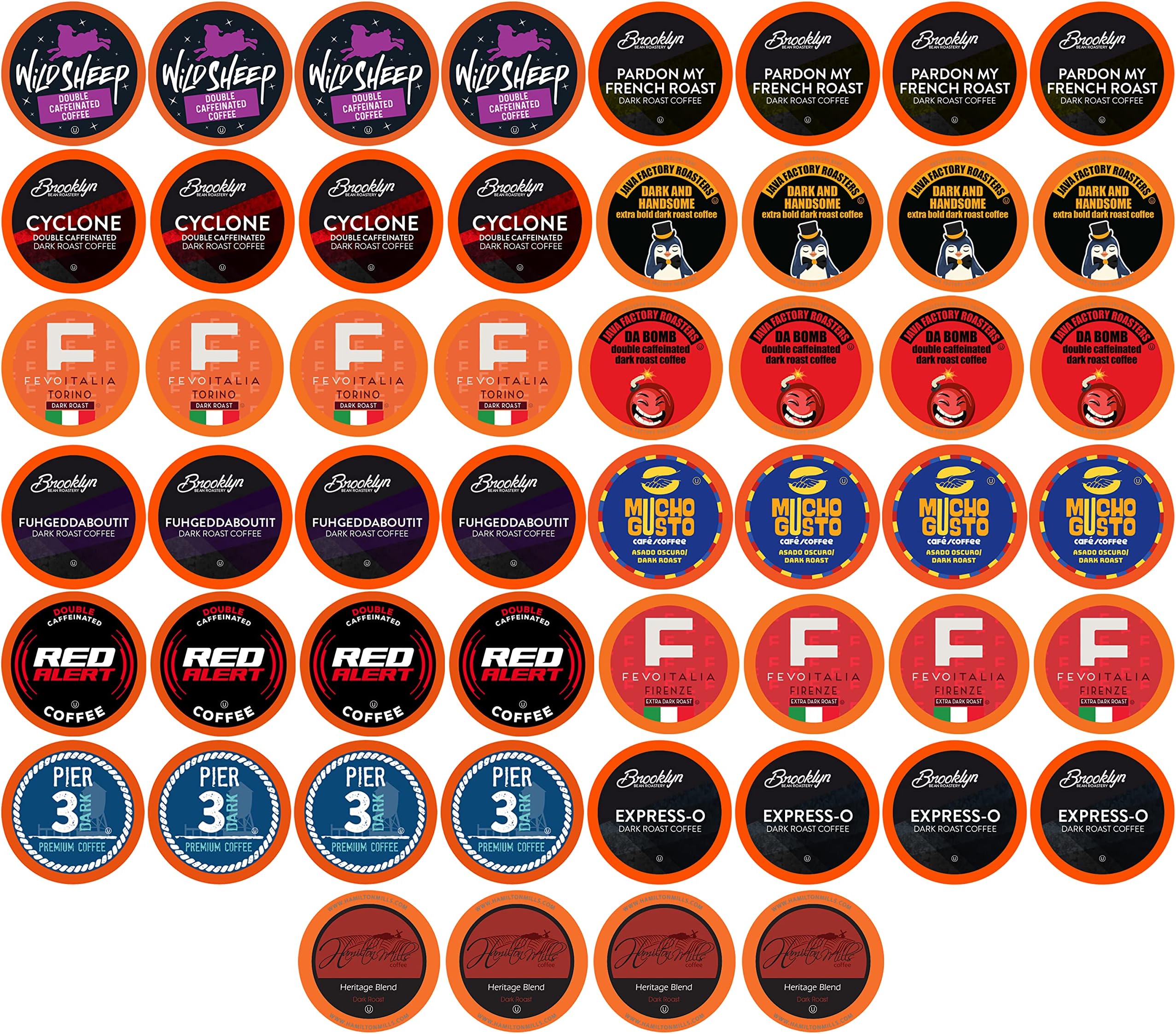 Amazon.com: Perfect Samplers Tea Pods, Cider, Hot Chocolate, Cappuccino ...