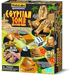 Amazon.com: 4M 403455 KidzLabs | Egyptian Tomb Play | Science ...