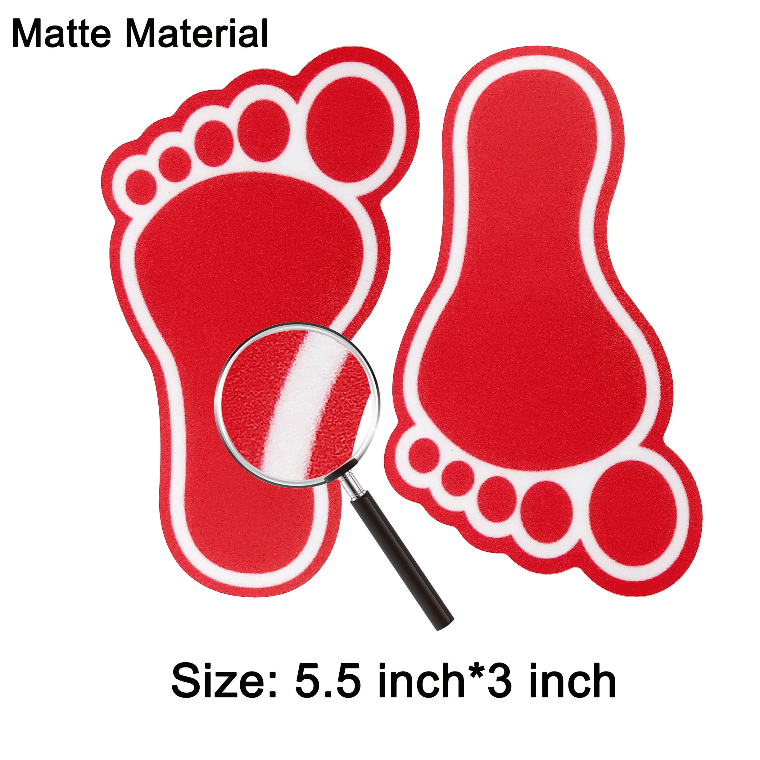 Buy 20 Prints 10 Pairs Baby Children Kids Footprint Stickers PVC ...