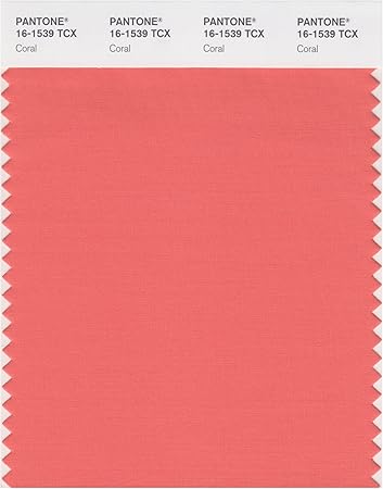 Amazon.com: PANTONE Smart 16-1539X Color Swatch Card, Coral : Home ...