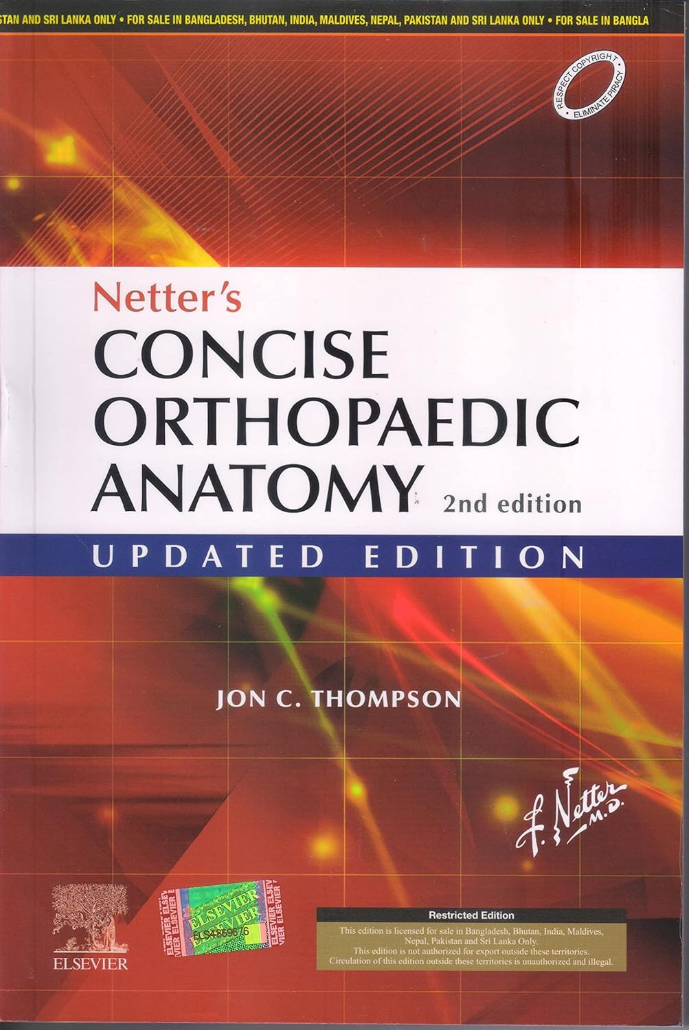 Netter's Concise Orthopaedic Anatomy, Updated Edition, 2e: Thompson ...