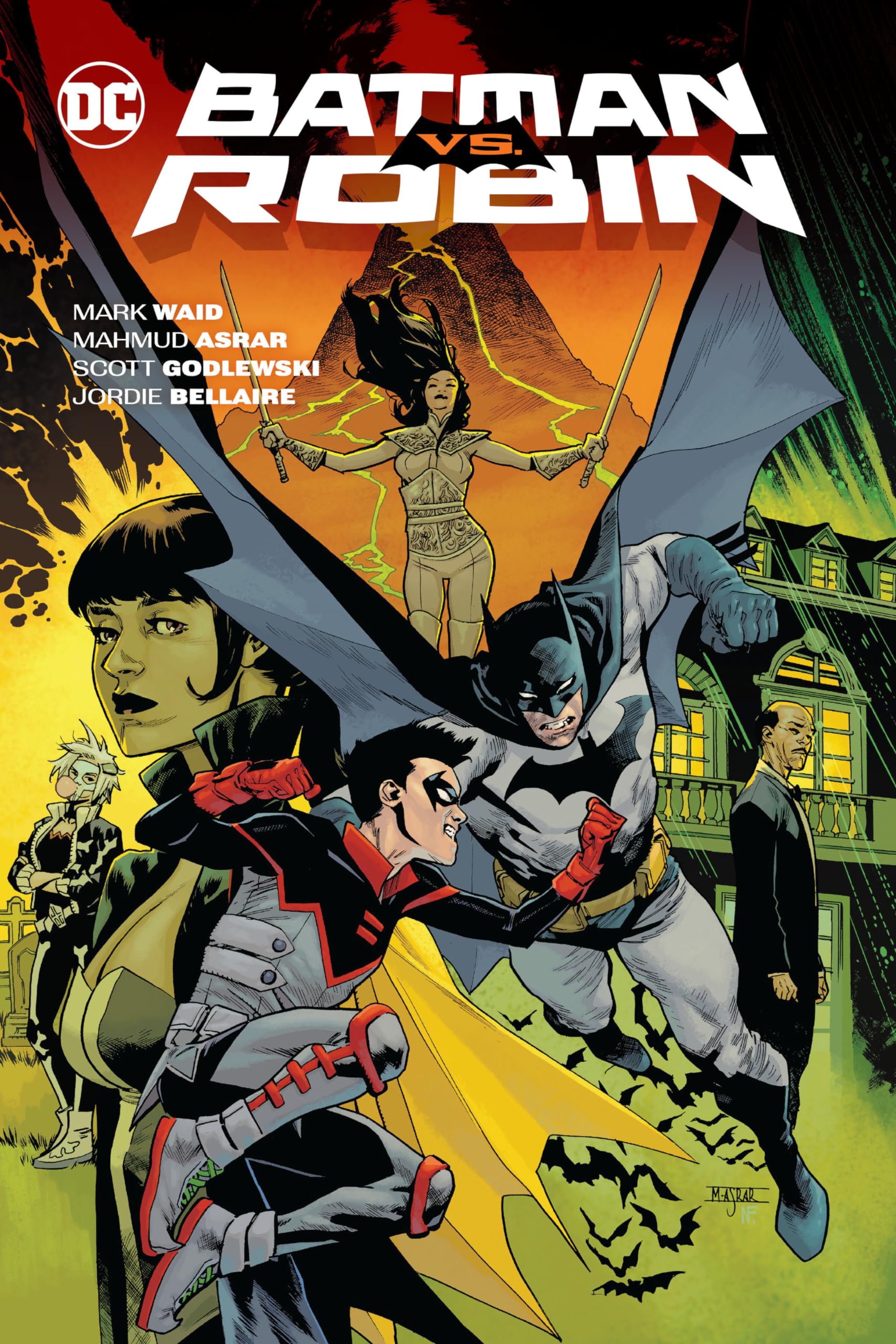 Amazon.com: Batman vs. Robin: 9781779518590: Waid, Mark, Asrar, Mahmud, Godlewski, Scott: Books