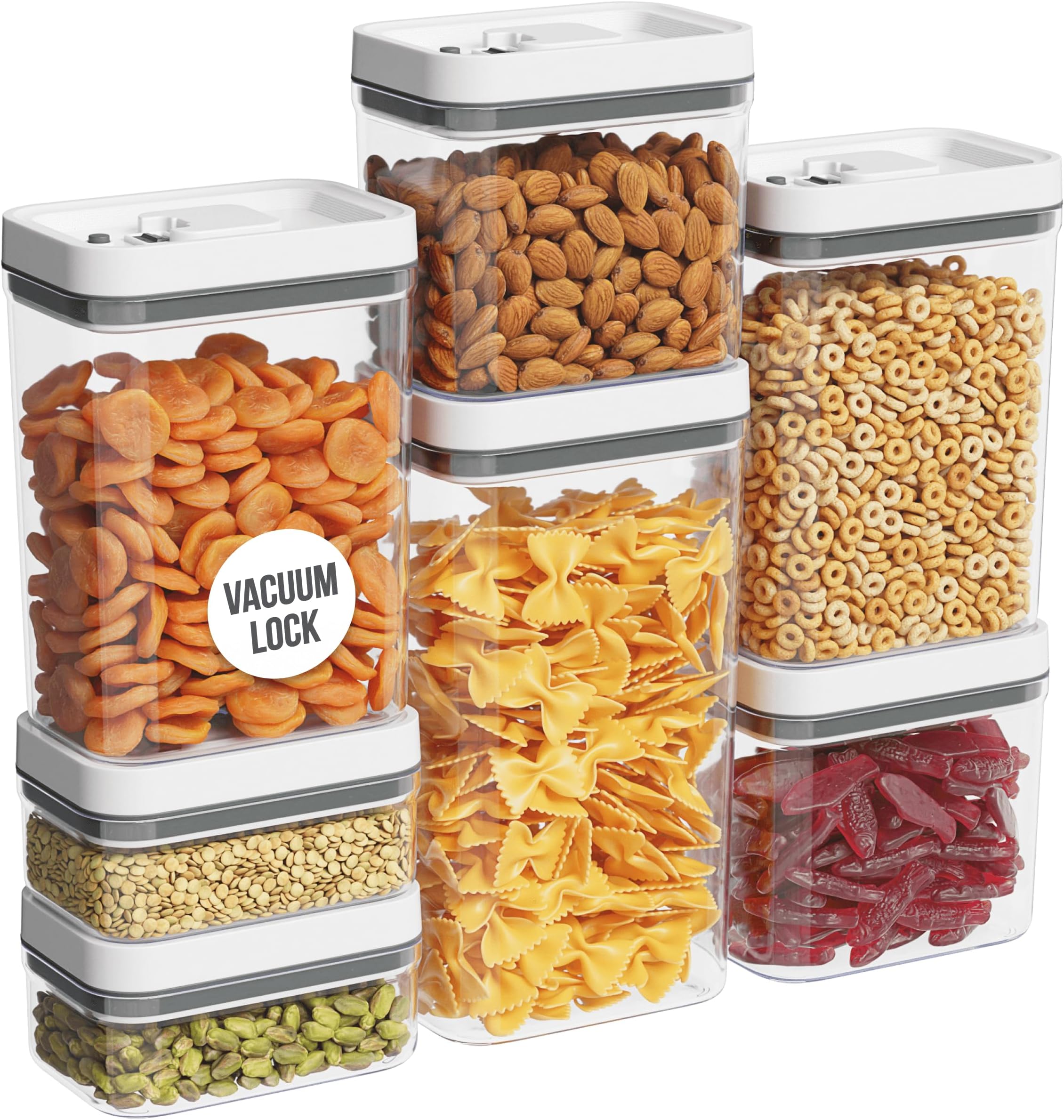 Amazon.com: VAKUEN Premium Airtight Food Storage Containers Mega 8P/Set ...