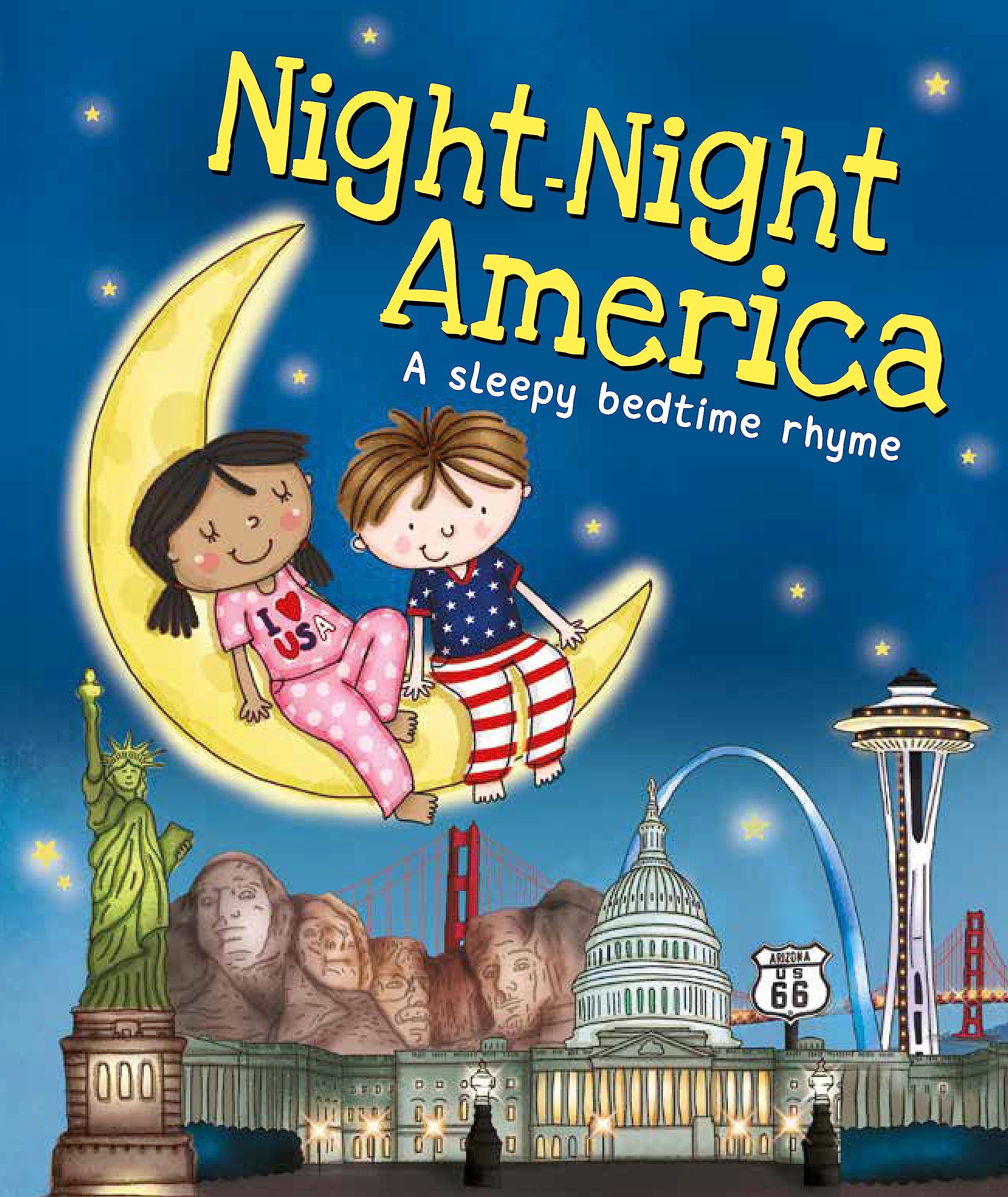 Night-Night America: A Sweet Goodnight Board Book for Kids and Toddlers ...